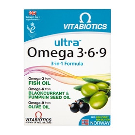 Vitabiotics Ultra Omega 3.6.9 3-in-1 Formula Capsules X 60 | Cogimia