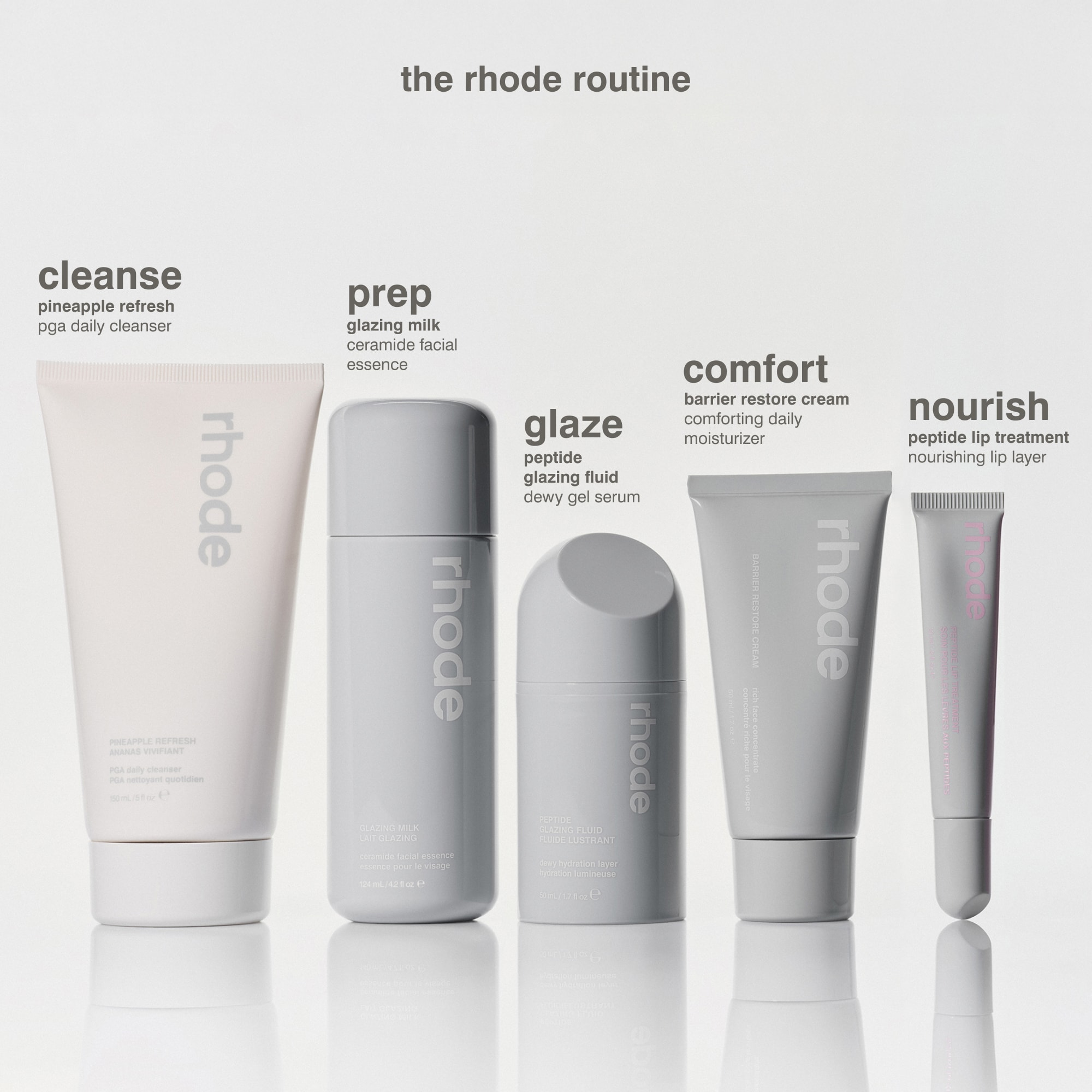 rhode Peptide Glazing Fluid Dewy Gel Serum | SEPHORA UK