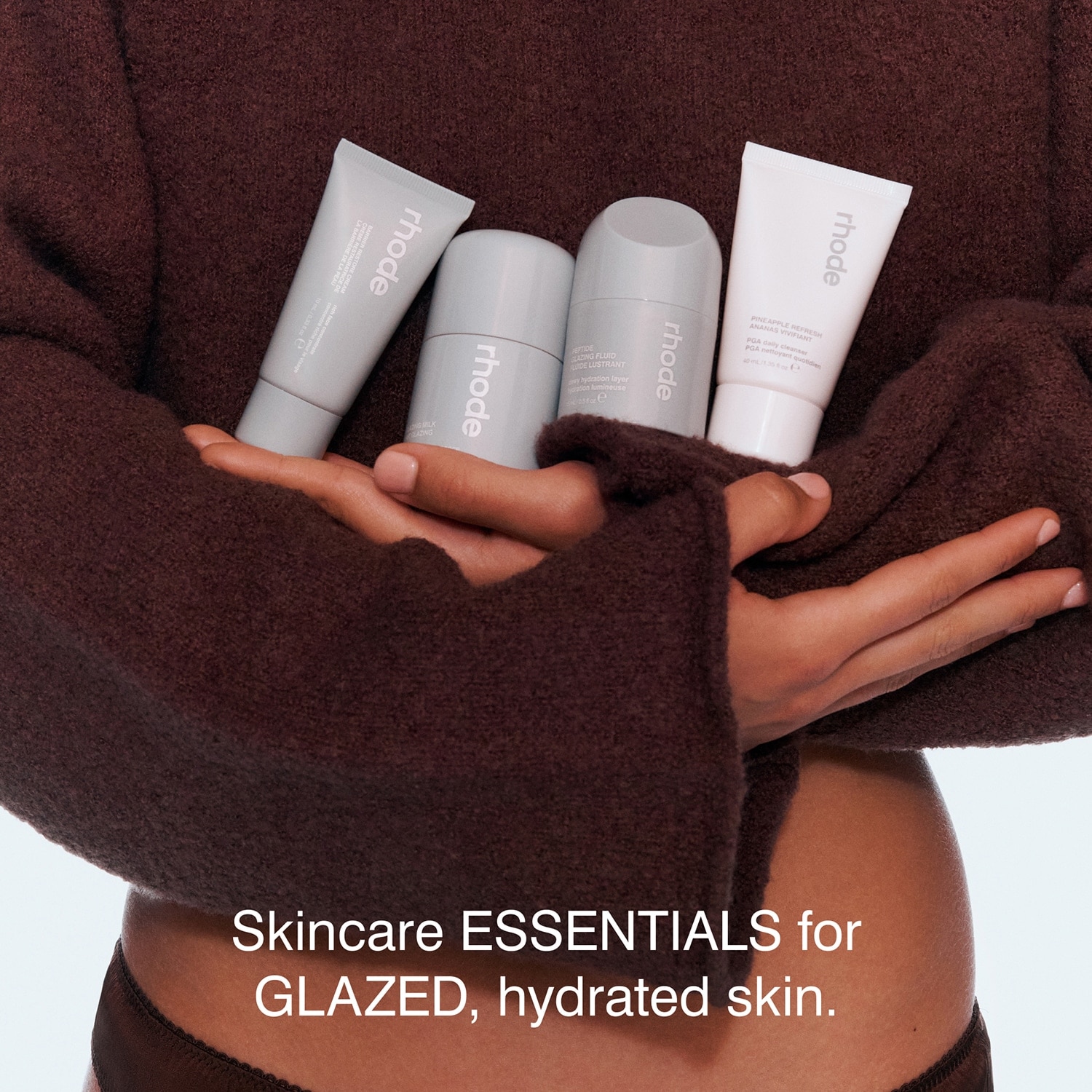 rhode Mini Rhode Kit Glazed Skincare Essentials | SEPHORA UK