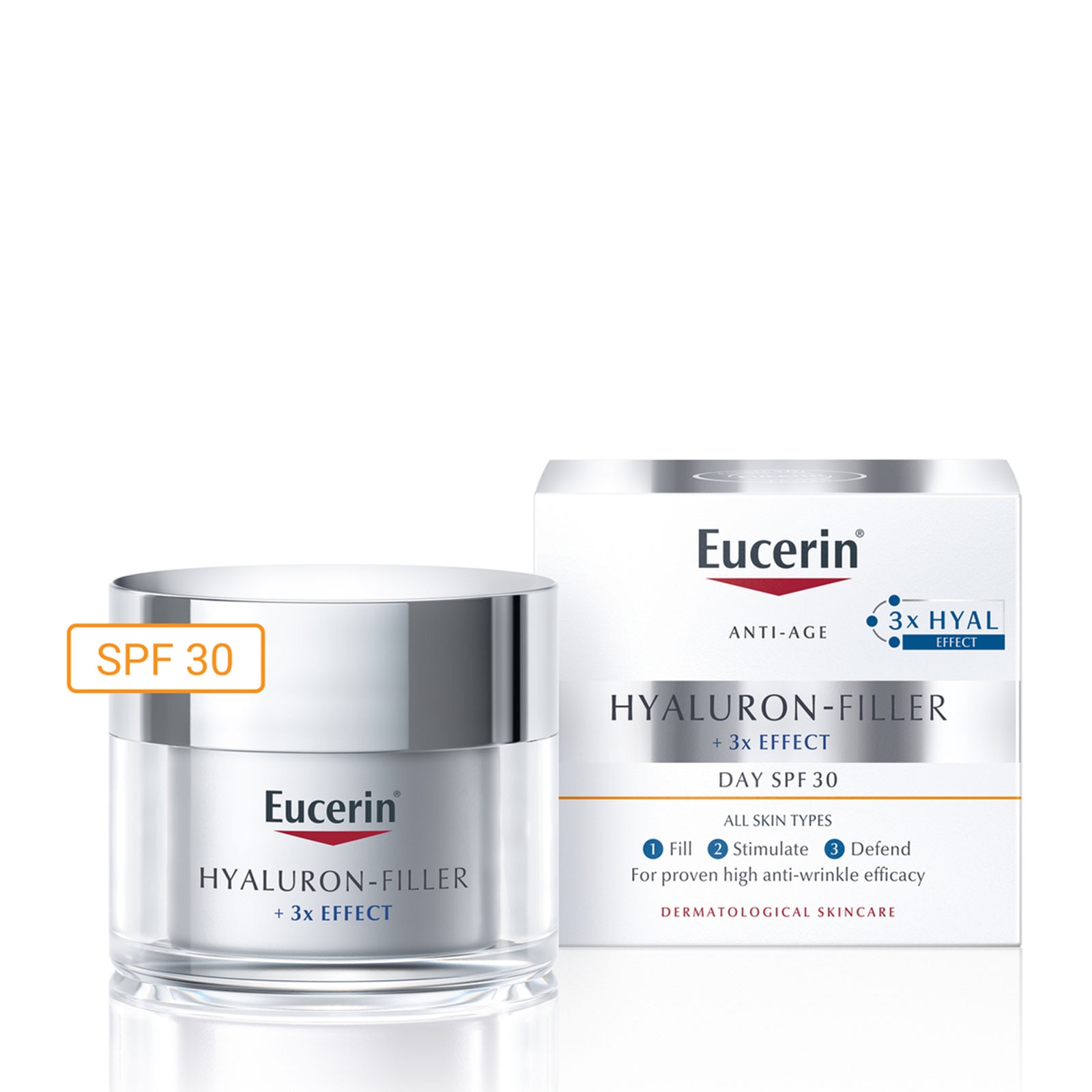 Eucerin Hyaluron-Filler Day SPF 30 50ml | SEPHORA UK