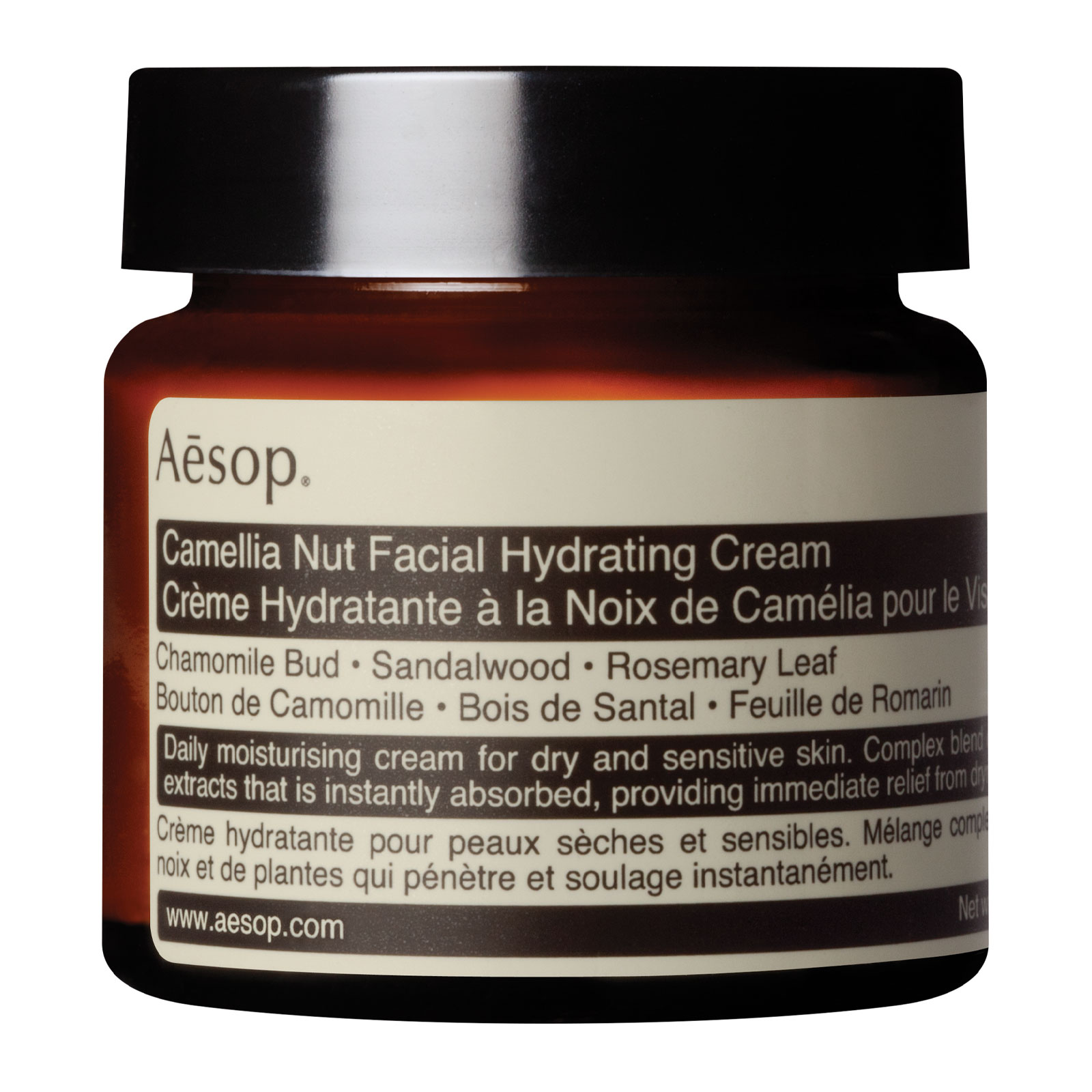 Aesop Camellia Nut Facial Hydrating Cream 60ml | SEPHORA UK