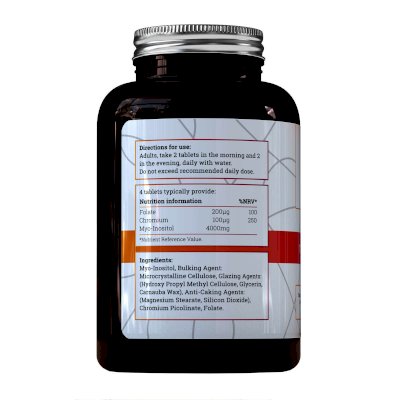 MyOva Myoplus Natural Supplement With 4000mg Myo-inositol, Folat And ...