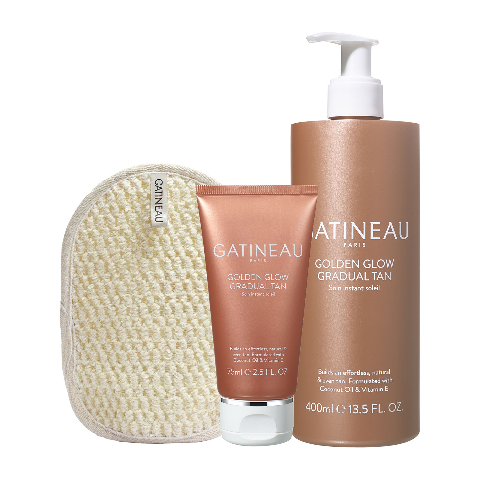 Gatineau Golden Glow Gradual Tan Duo 475ml | SEPHORA UK