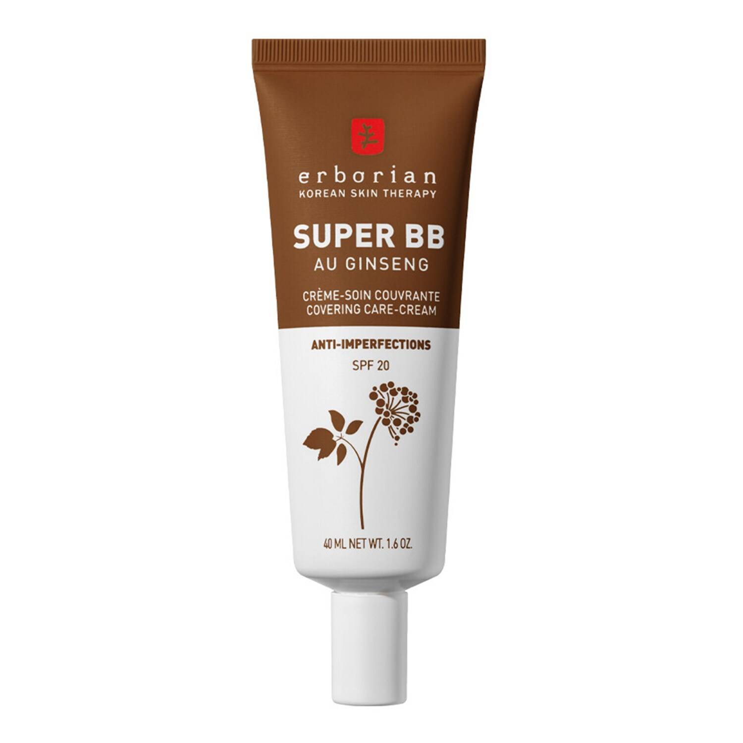 ERBORIAN SUPER BB WITH GINSENG CLAIR - High covering Anti-imperfections ...