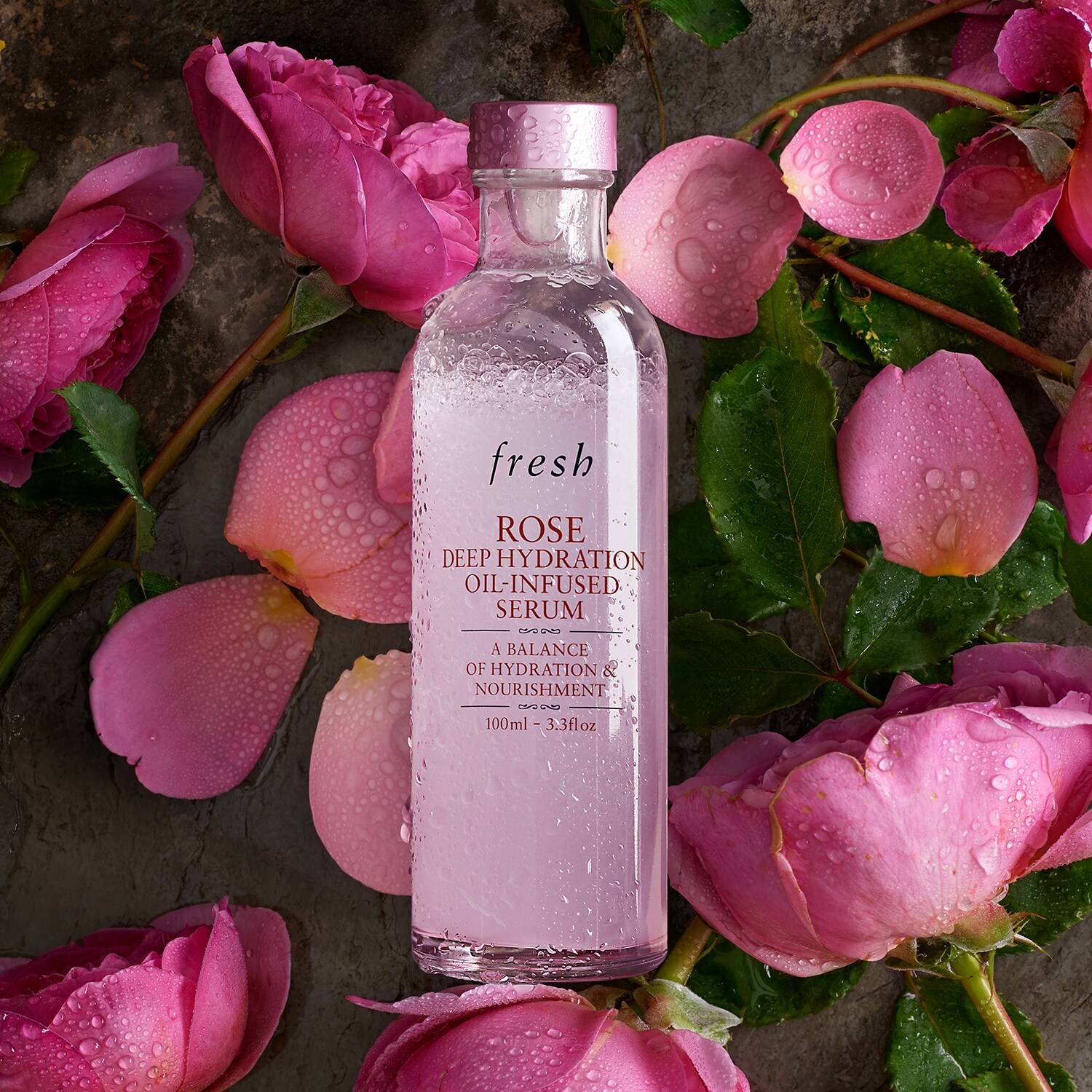 Fresh Rose Deep Hydration Oil-Infused Serum 100ml | SEPHORA UK