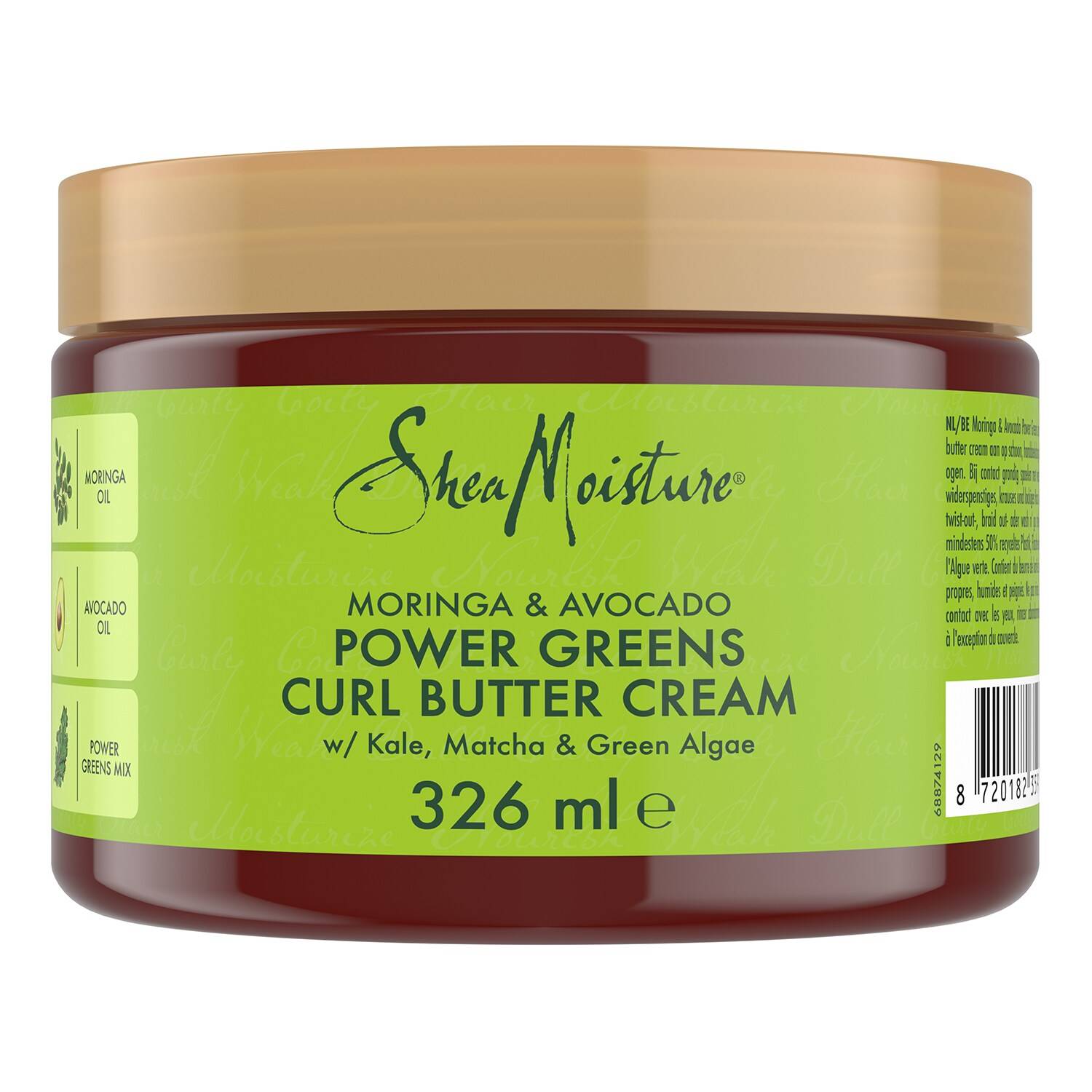 SHEA MOISTURE Moringa & Avocado Curl Cream 326ml | FEELUNIQUE