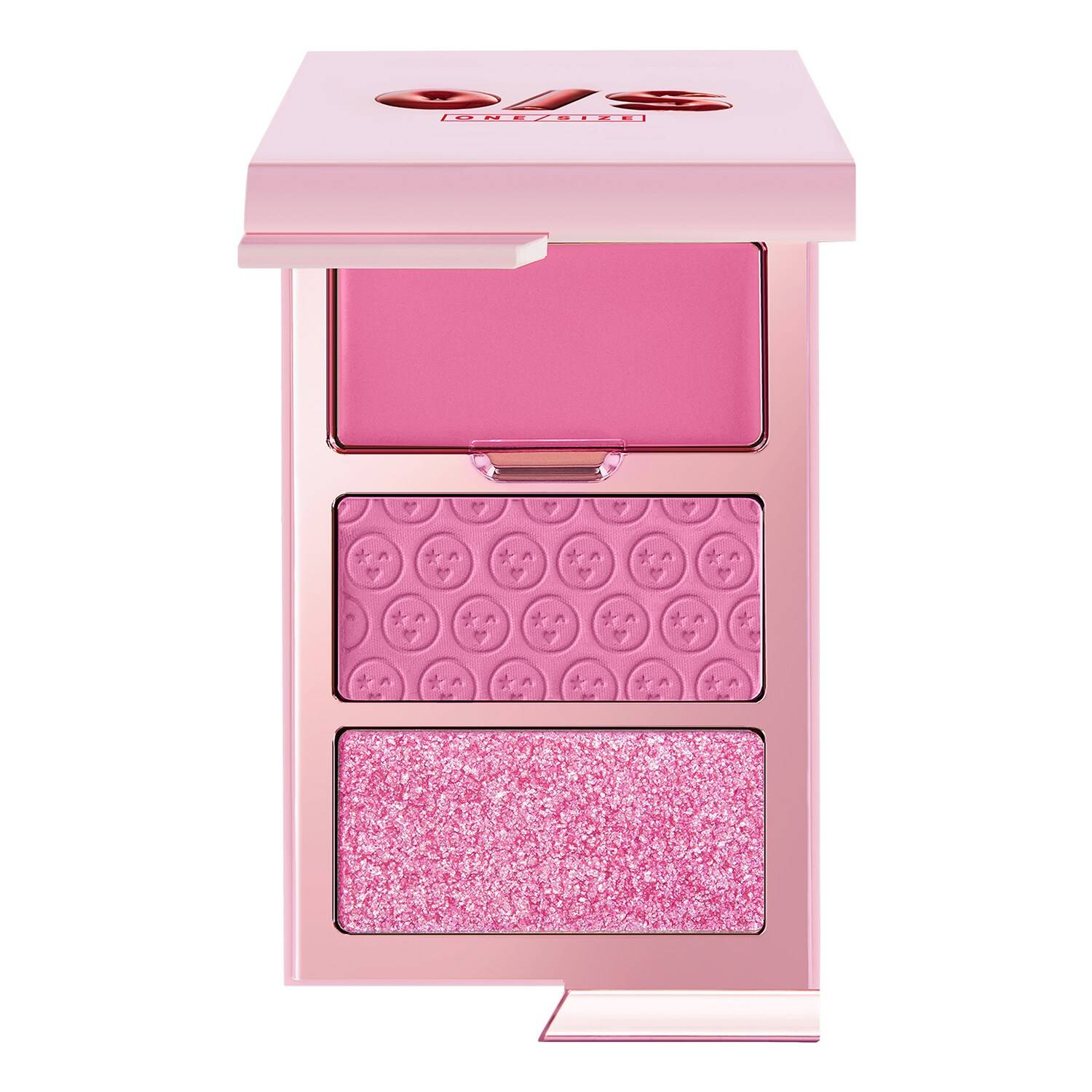 ONE/SIZE BEAUTY Cheek Clapper 3D Blush Trio Palette Attention Seeker ...