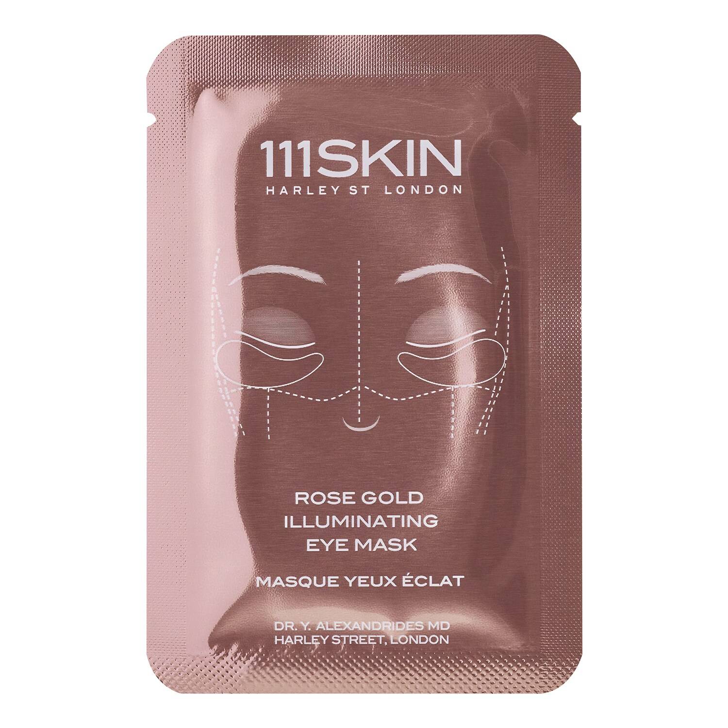 111SKIN Rose Gold Illuminating Eye Mask 8 x 6ml | SEPHORA UK