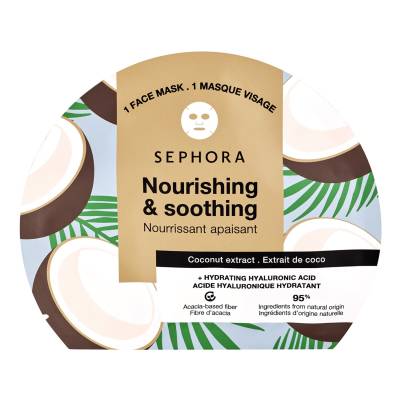 SEPHORA COLLECTION Fiber Face Mask Coconut x 1 | SEPHORA UK