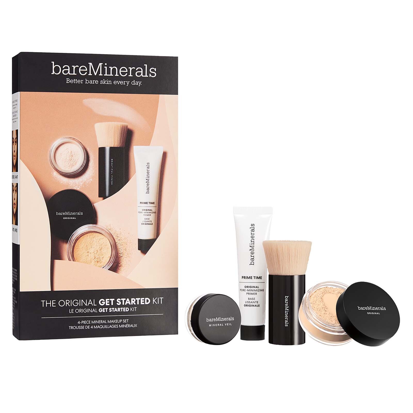 bareMinerals The Original Get Started Kit 4-Piece Mineral Makeup Set ...