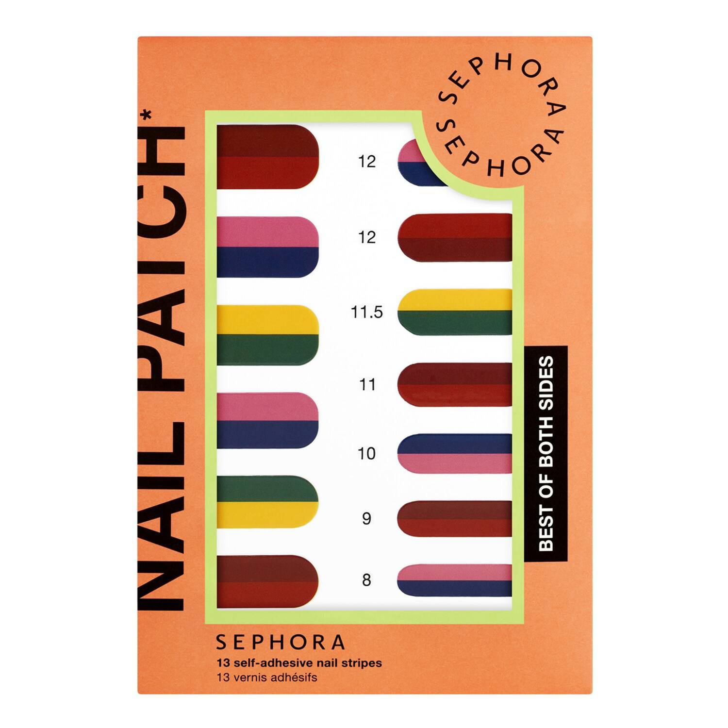 SEPHORA COLLECTION Self-adhesive Nail Stripes Kit | SEPHORA UK