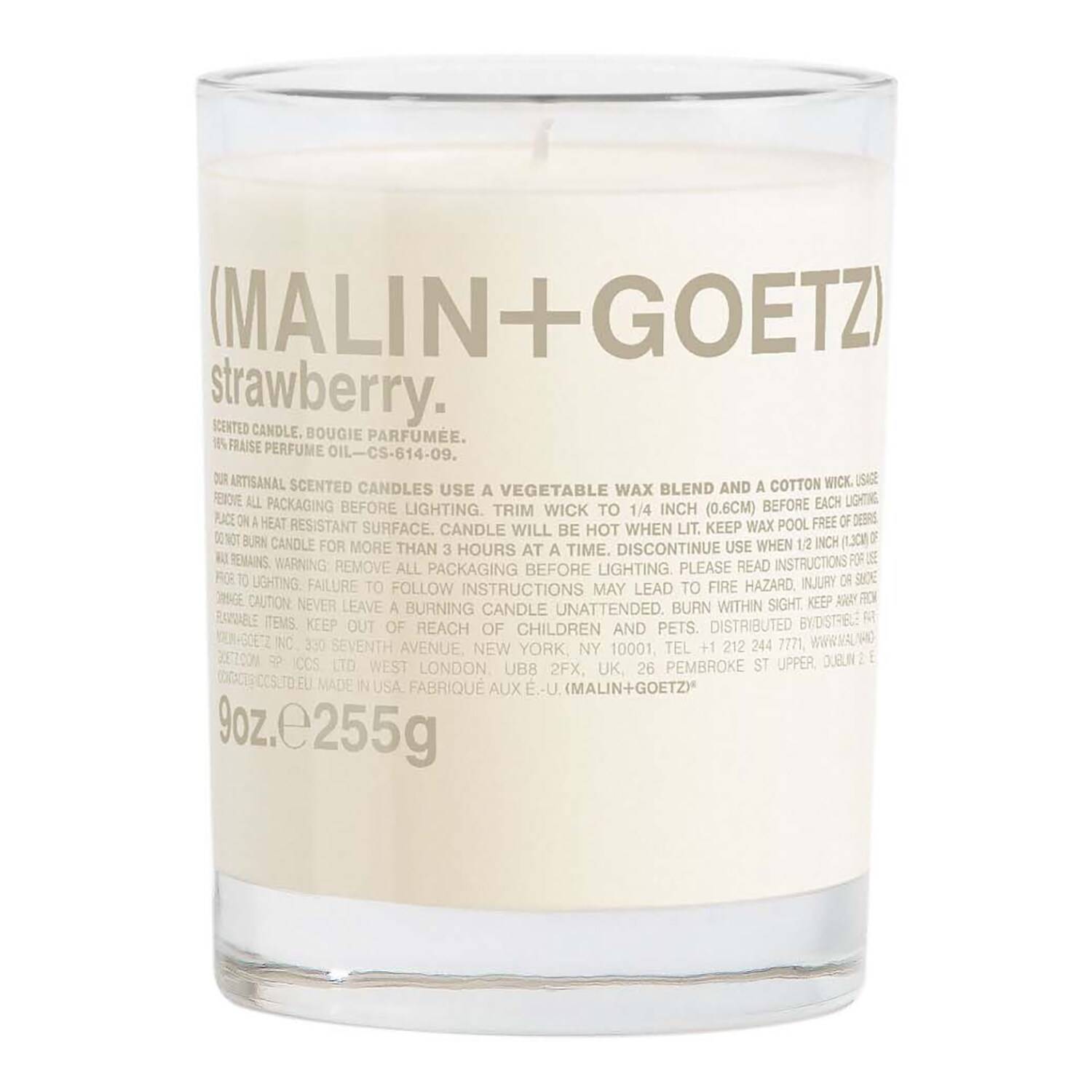 MALIN+GOETZ Strawberry Candle 225g | FEELUNIQUE