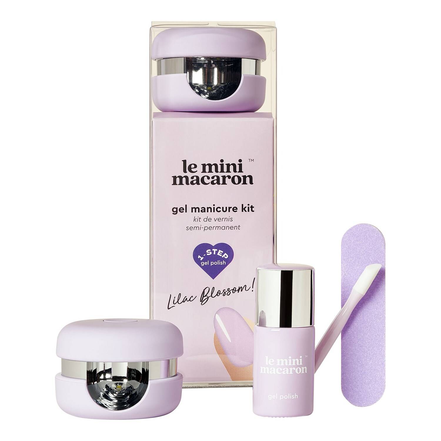 LE MINI MACARON Gel Manicure Kit Lilac Blossom | SEPHORA UK