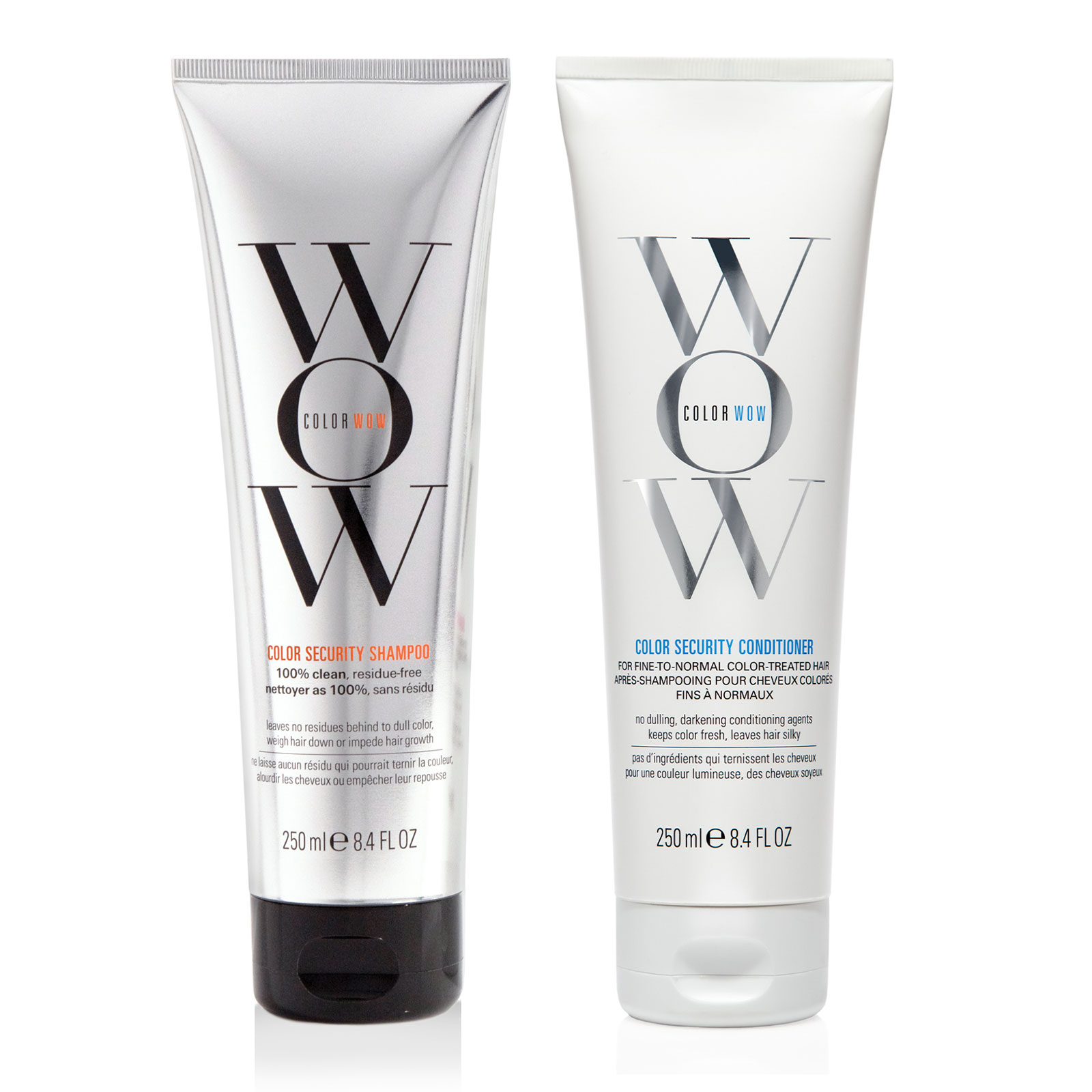 Color Wow Color Security Shampoo and Conditioner for Fine to Normal ...