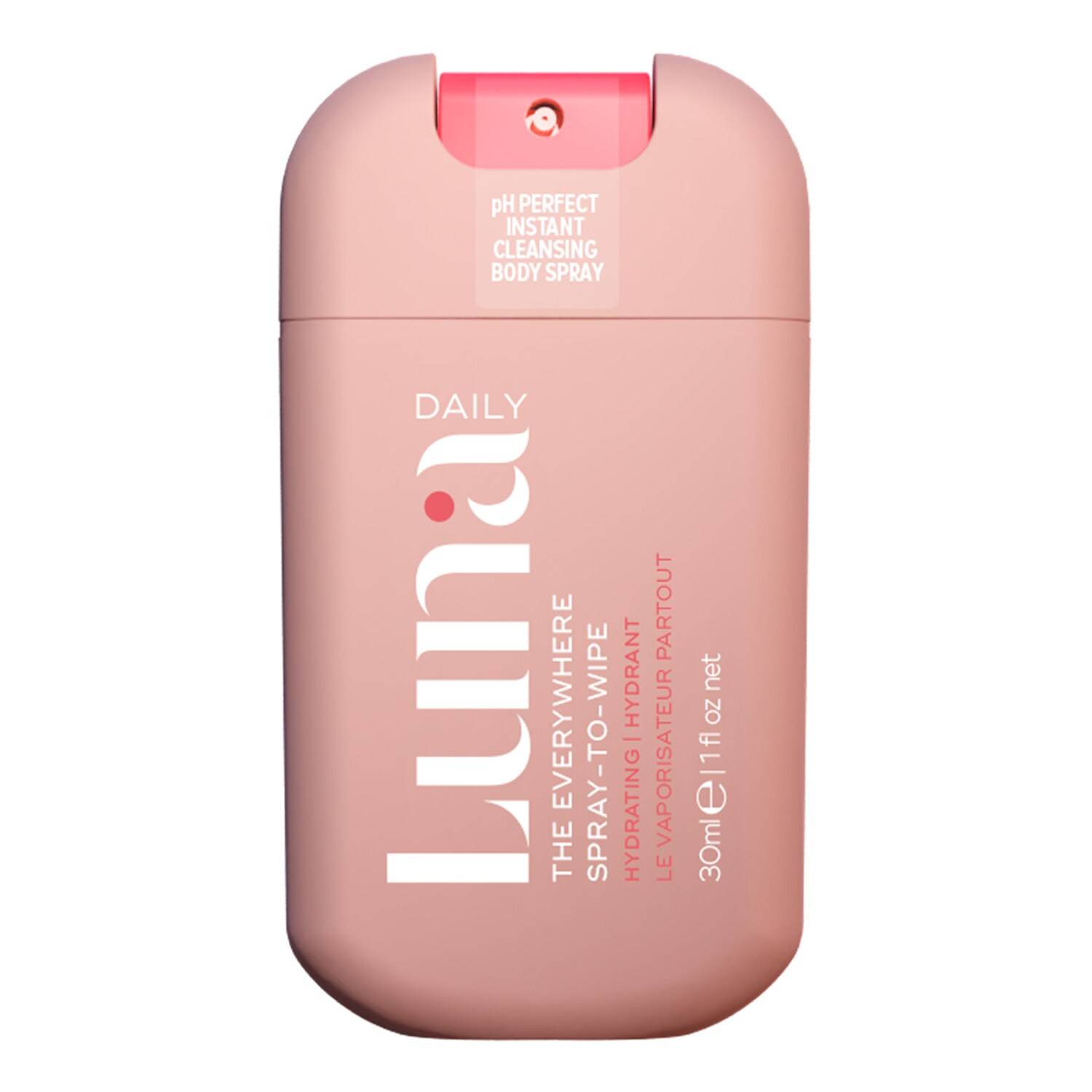 LUNA DAILY The Hydrating Everywhere Spray-To-Wipe Mini 30ml | SEPHORA UK