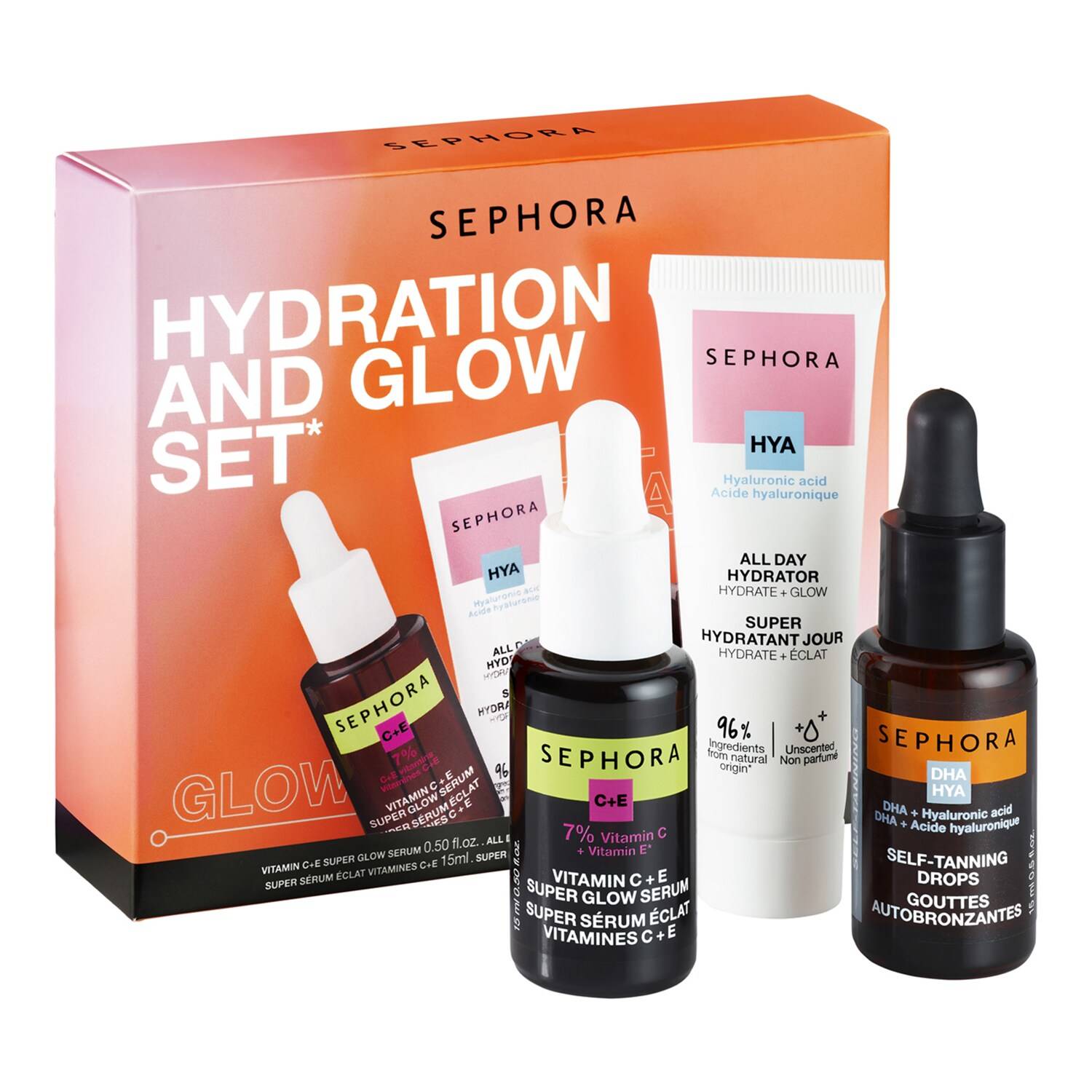 SEPHORA COLLECTION The Summer Essentials Hydration and Glow Set ...