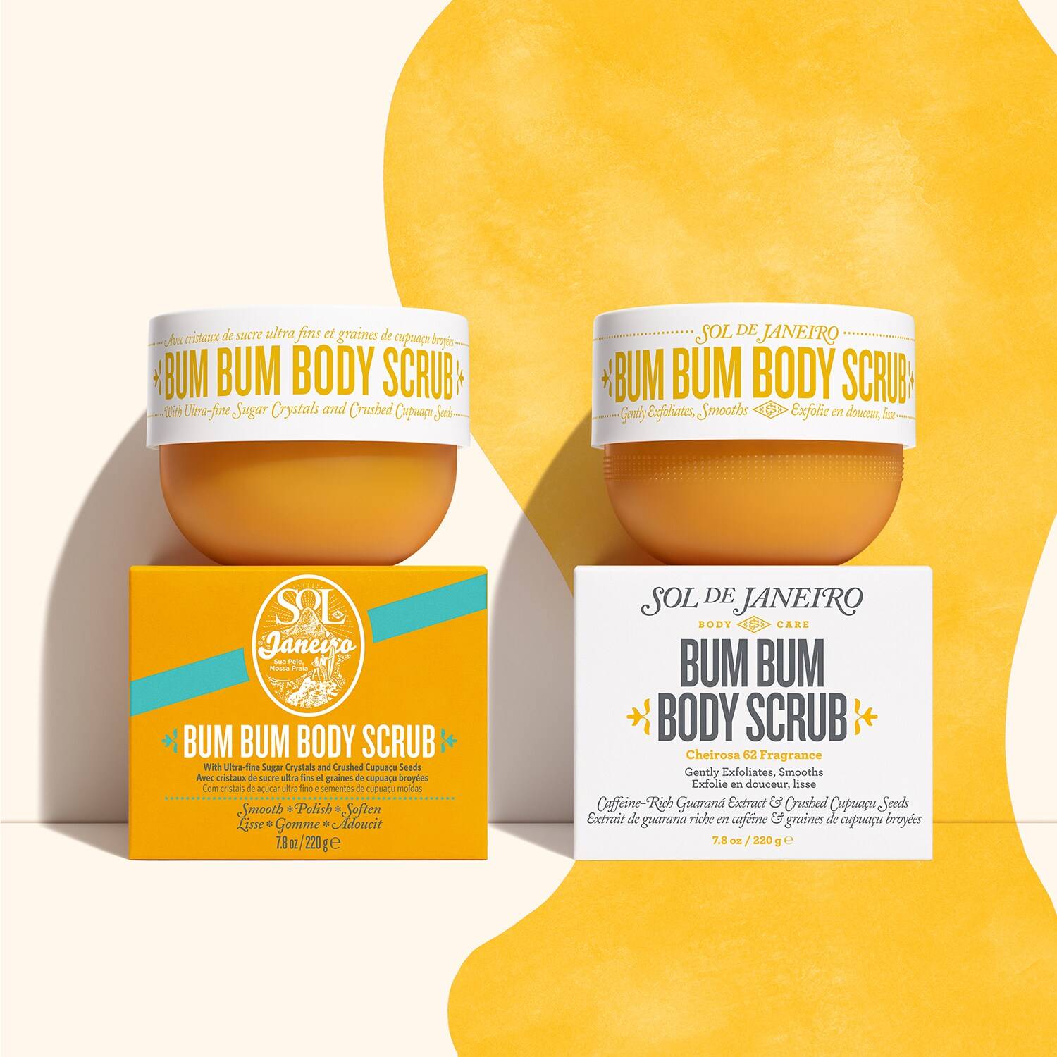 SOL DE JANEIRO Bum Bum Body Scrub - Exfoliating and Moisturizing Body ...