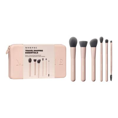 MORPHE Shaping Essentials Bamboo & Charcoal Infused Travel Brush Set ...