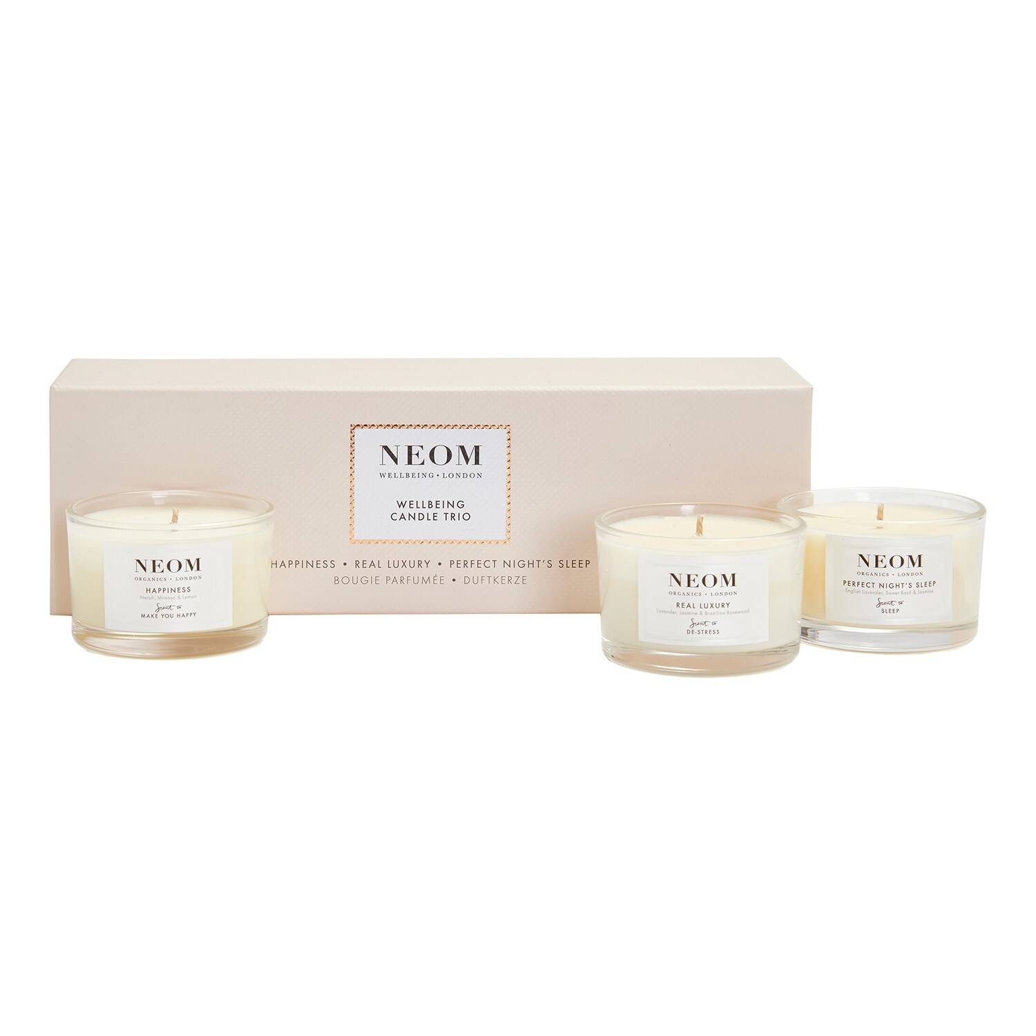 NEOM ORGANICS LONDON Wellbeing Candle Trio | SEPHORA UK