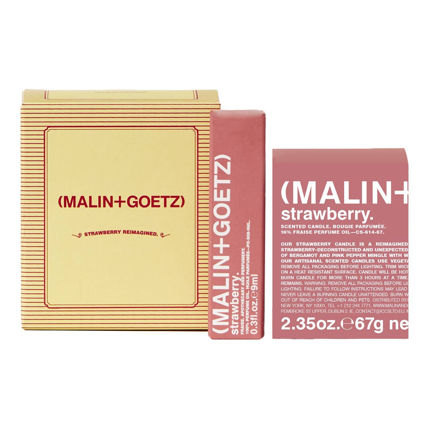 MALIN+GOETZ Strawberry Reimagined Set | FEELUNIQUE