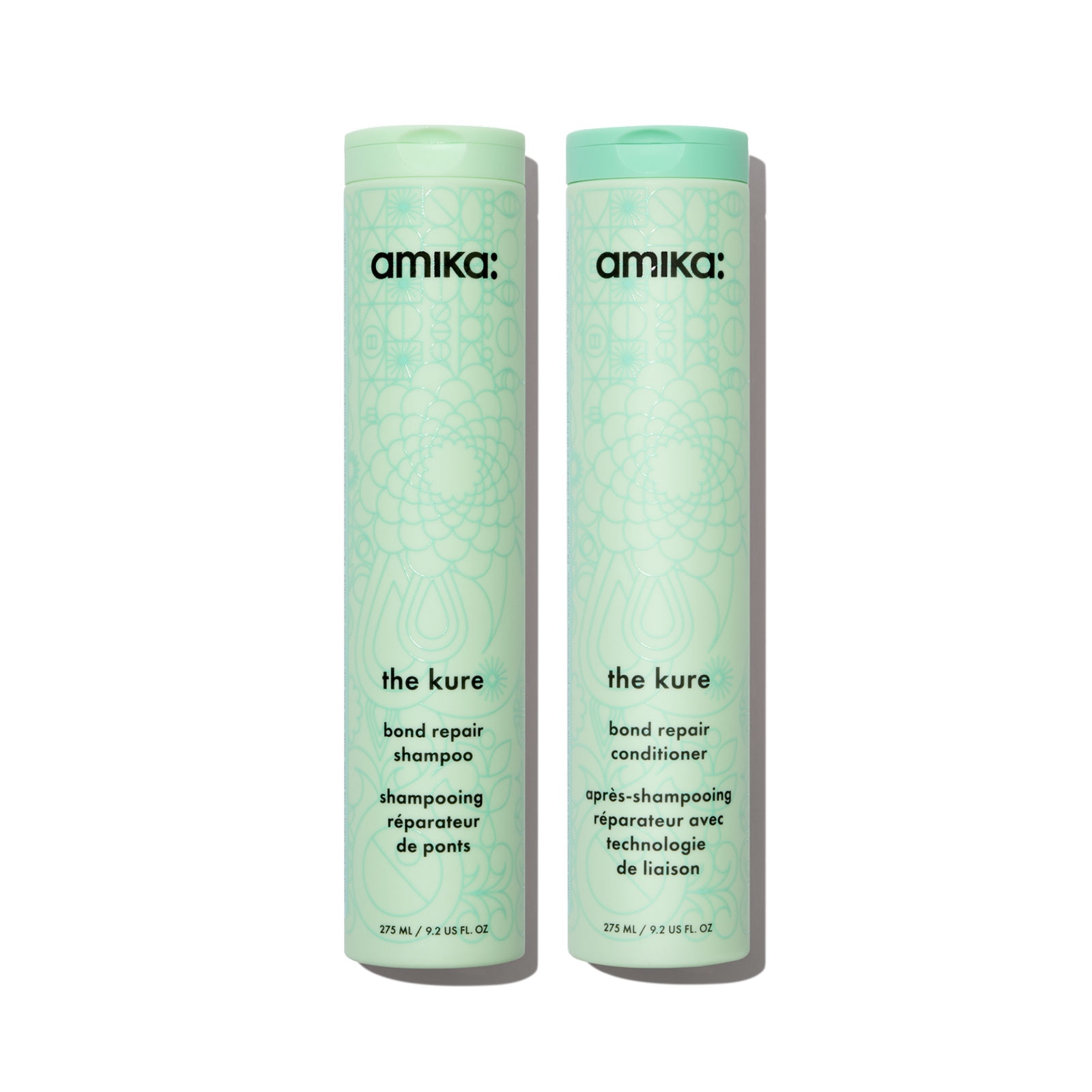 Amika The Kure Bond Repair Shampoo & Conditioner Duo | FEELUNIQUE