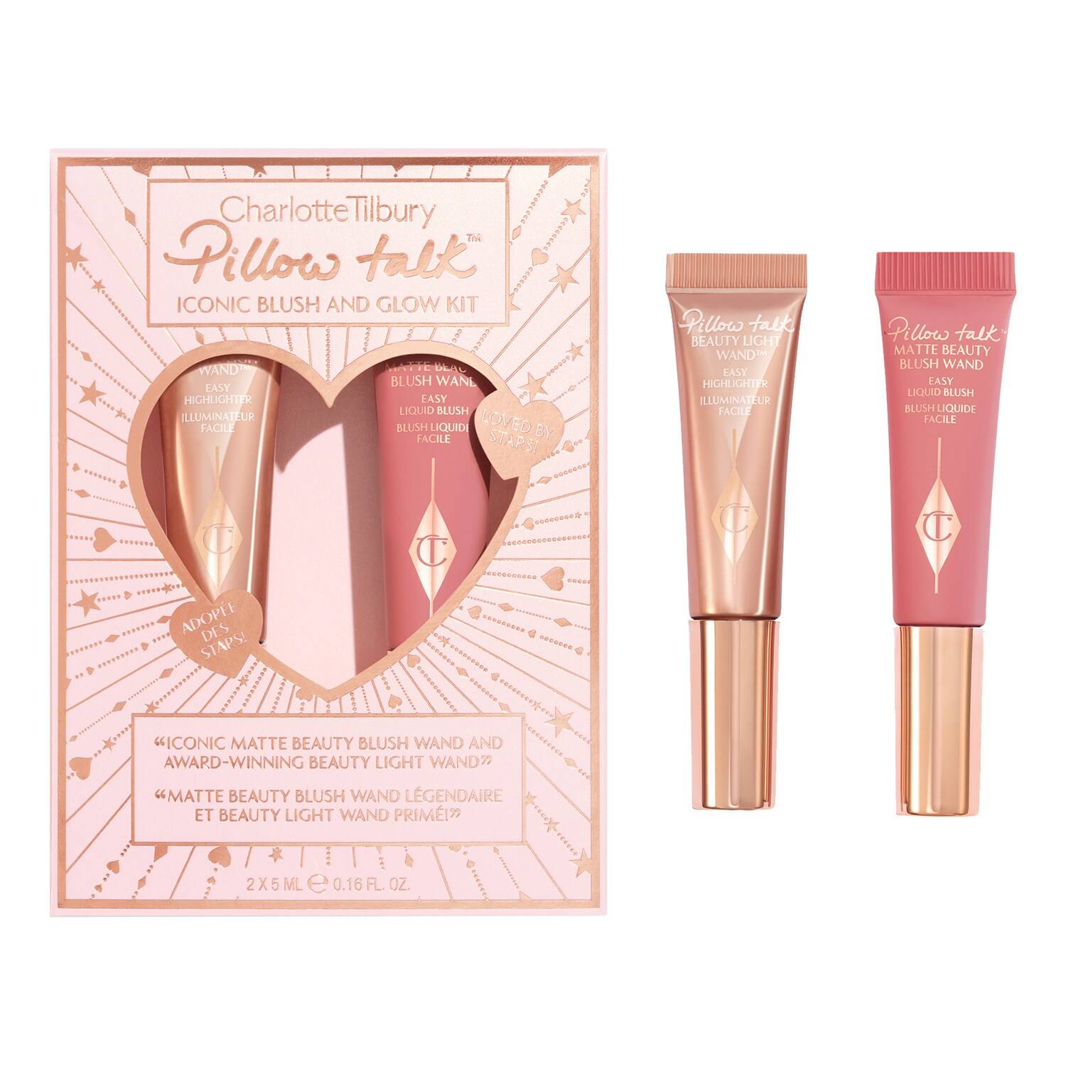 Charlotte Tilbury Pillow Talk Iconic Blush And Glow Kit Feelunique