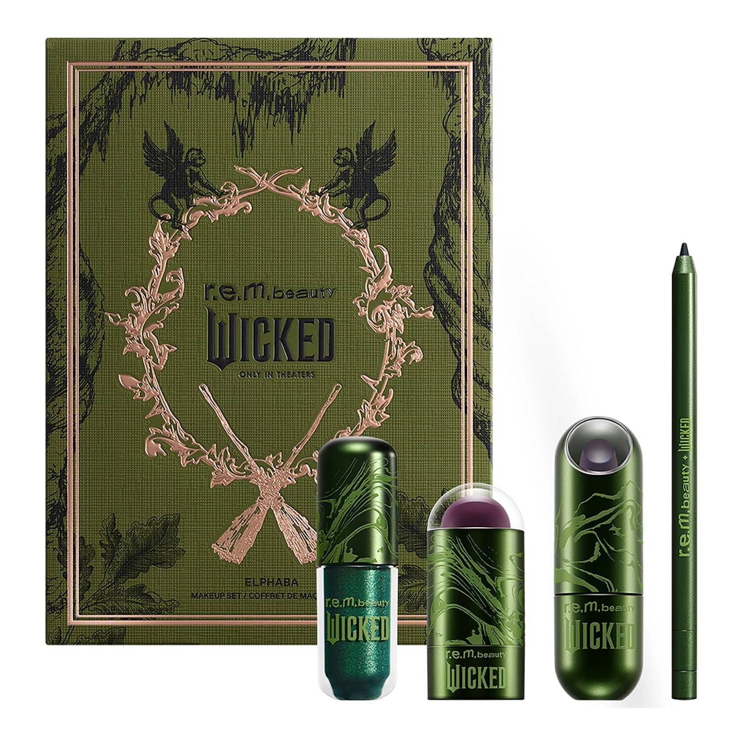 REM BEAUTY WICKED Elphaba Makeup Set | FEELUNIQUE