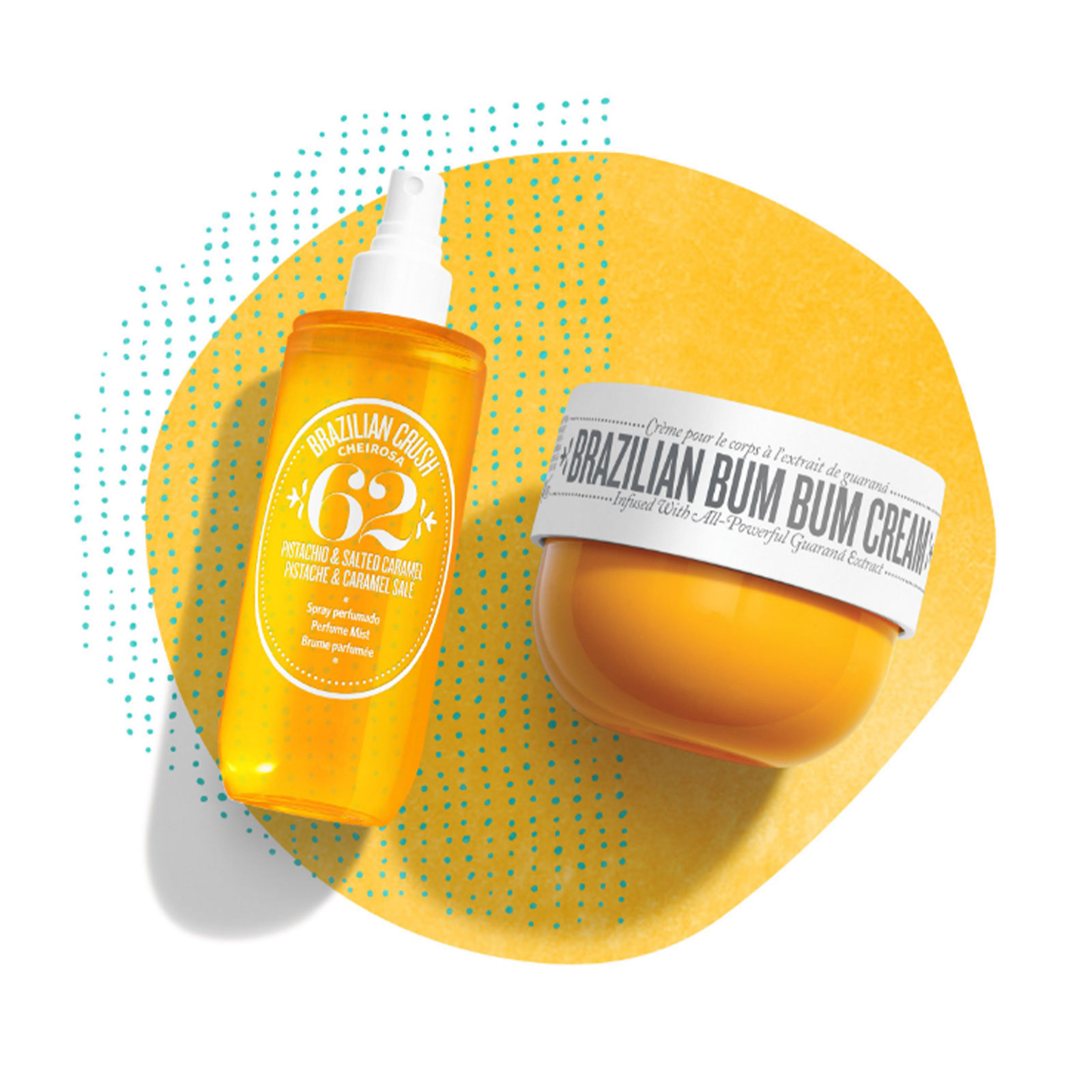 Sol de Janeiro Brazillian Bum Bum Cream 240ml & Cheirosa 62 Perfume Mist 240ml | SEPHORA UK