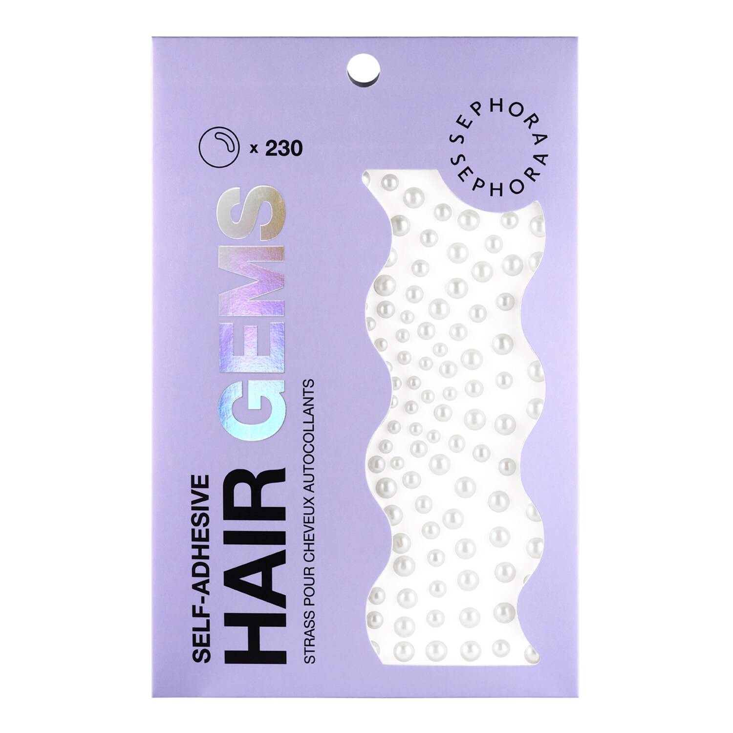 SEPHORA COLLECTION Self-Adhesive Hair Gems Pearl | SEPHORA UK