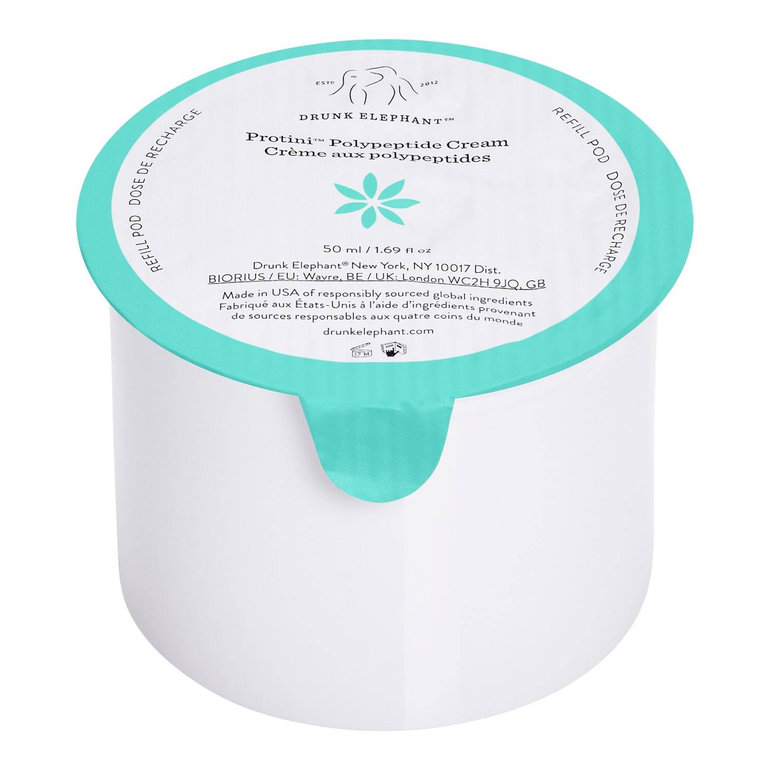 DRUNK ELEPHANT Protini Polypeptide Cream Refill (50ml) | SEPHORA UK
