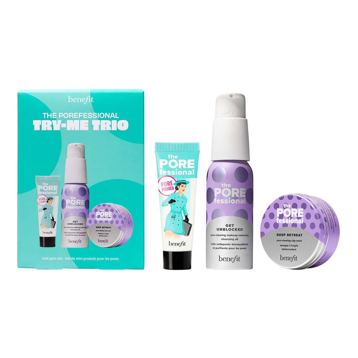 BENEFIT COSMETICS The POREfessional Try-Me Trio | SEPHORA UK