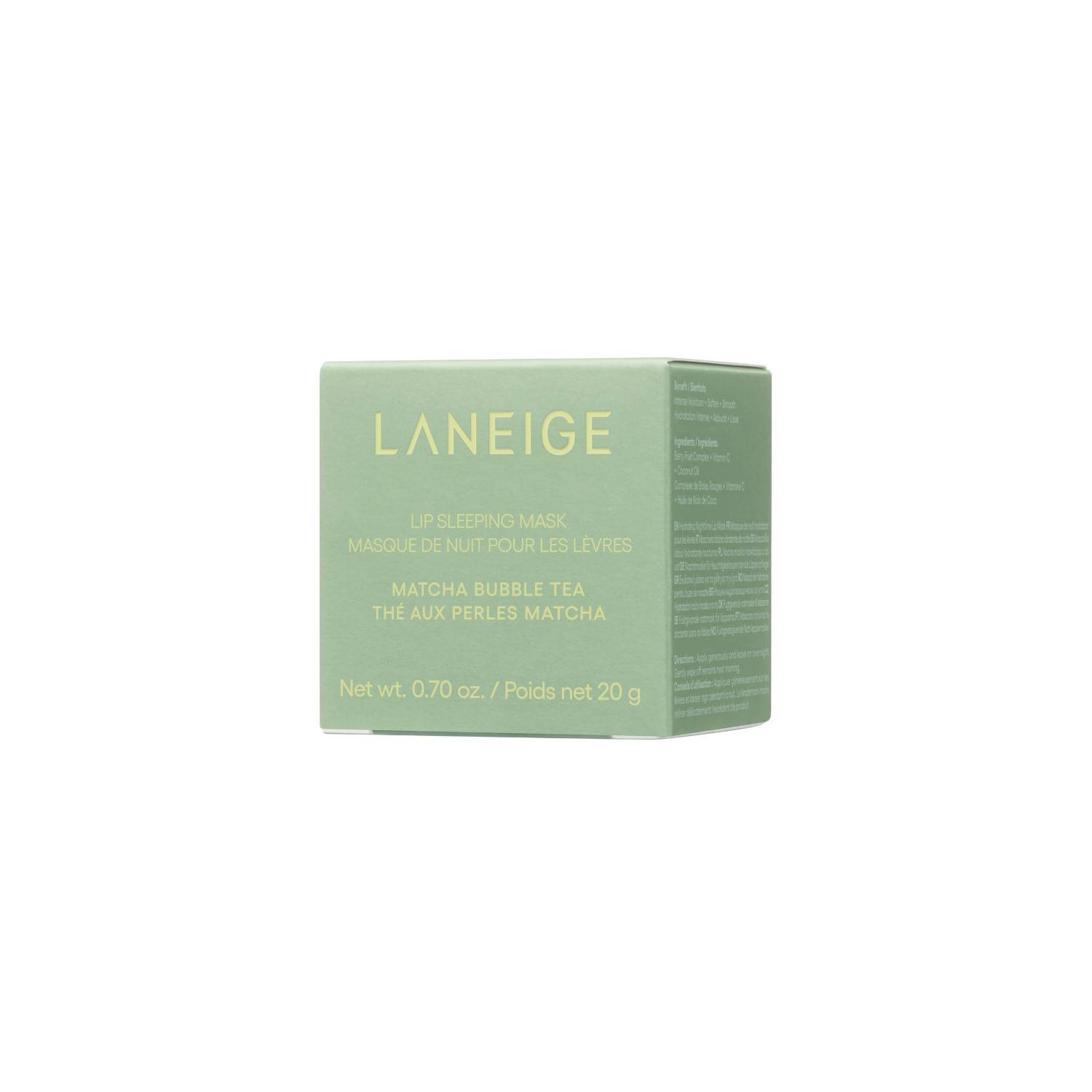 LANEIGE Lip Sleeping Mask Boba Matcha 20g | SEPHORA UK