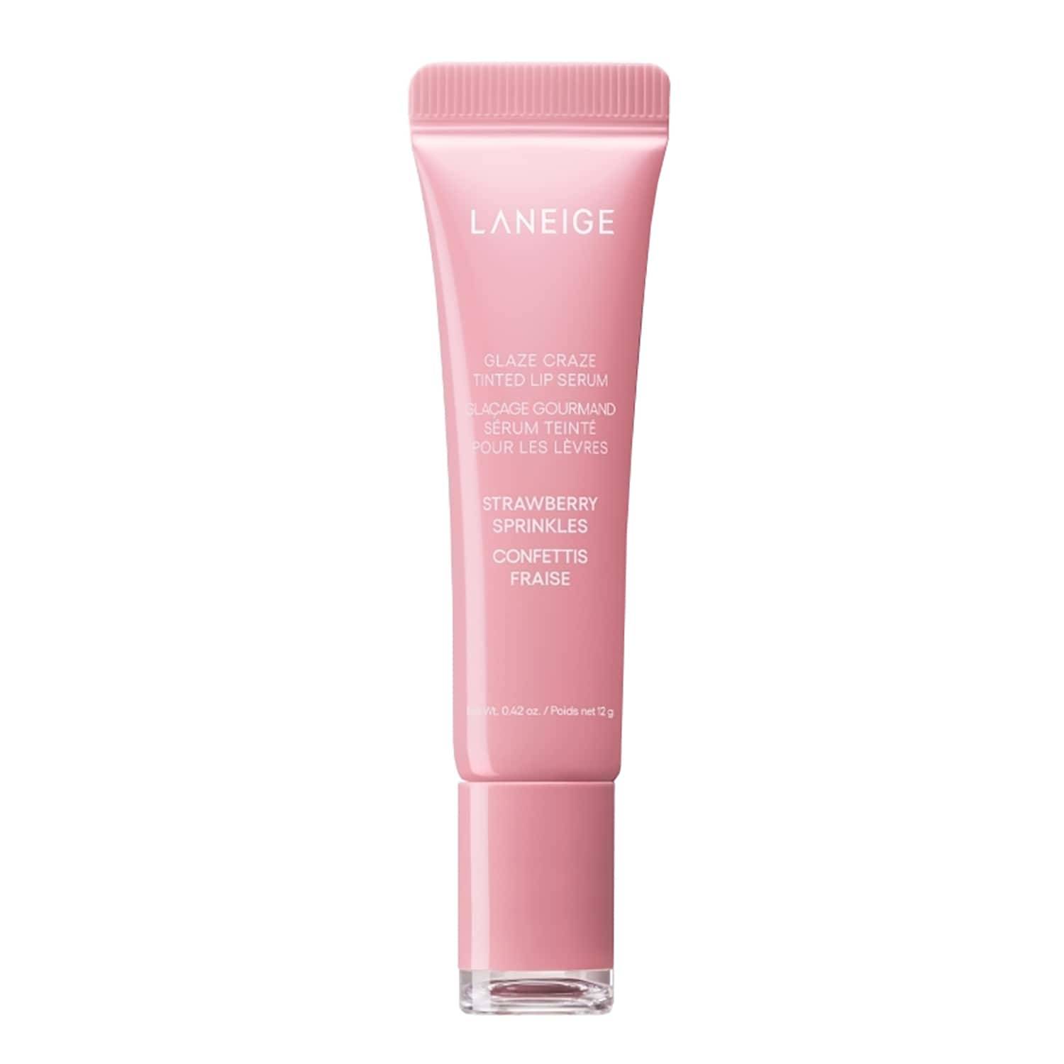 LANEIGE Glaze Craze Tinted Lip Serum Strawberry Sprinkles 12g | SEPHORA UK
