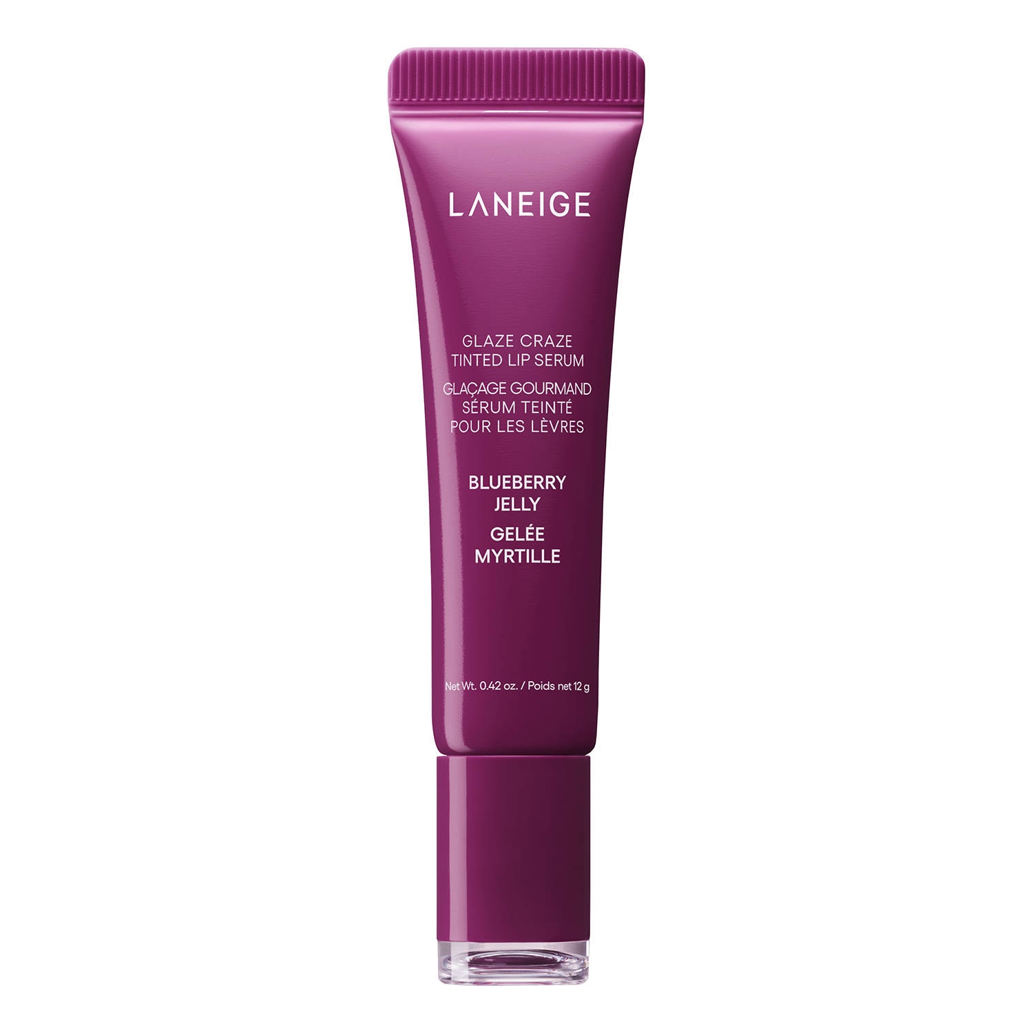 LANEIGE Glaze Craze Tinted Lip Serum Blueberry Jelly 12g | FEELUNIQUE