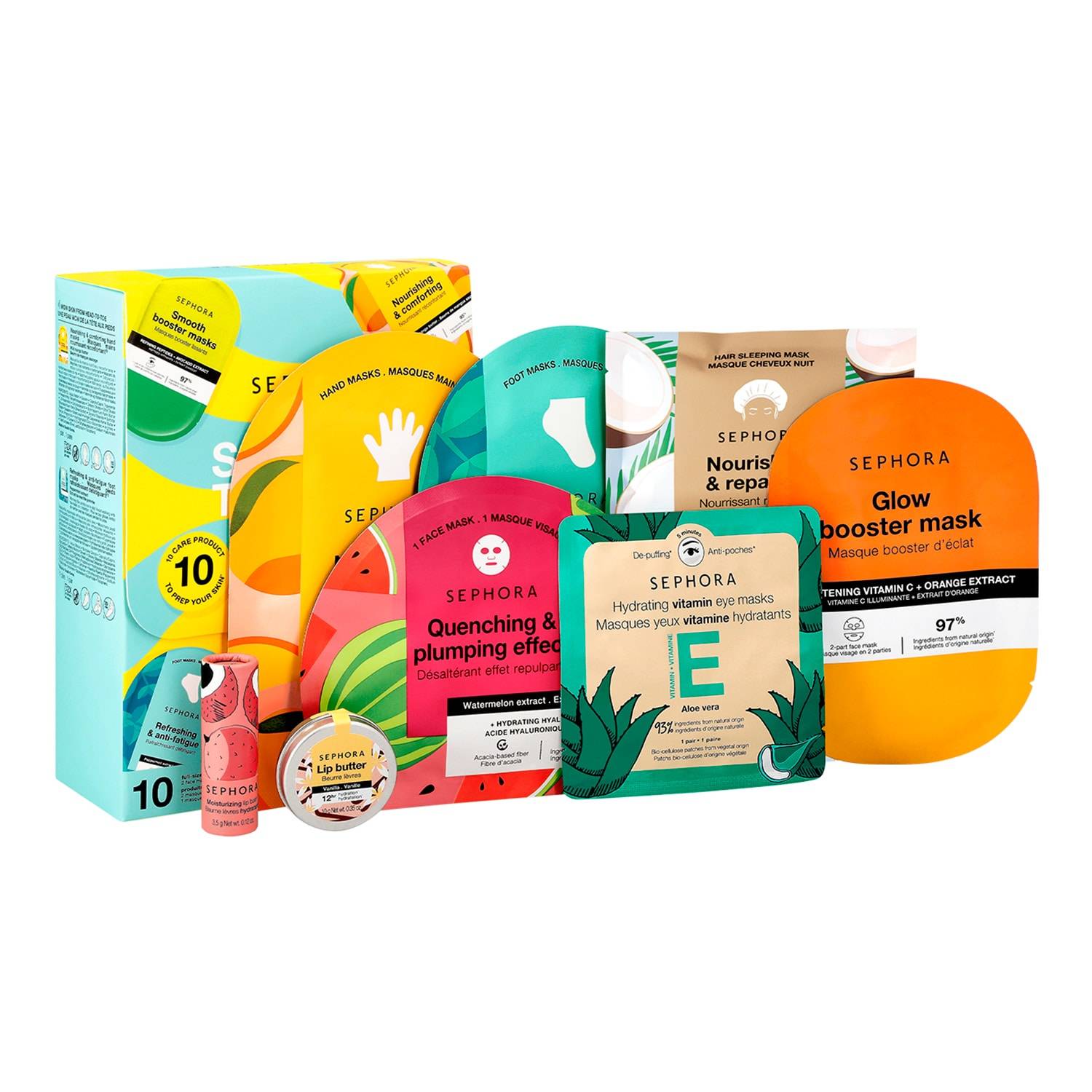 SEPHORA COLLECTION Colorful Summer Time - Body Care Kit x 10 | SEPHORA UK