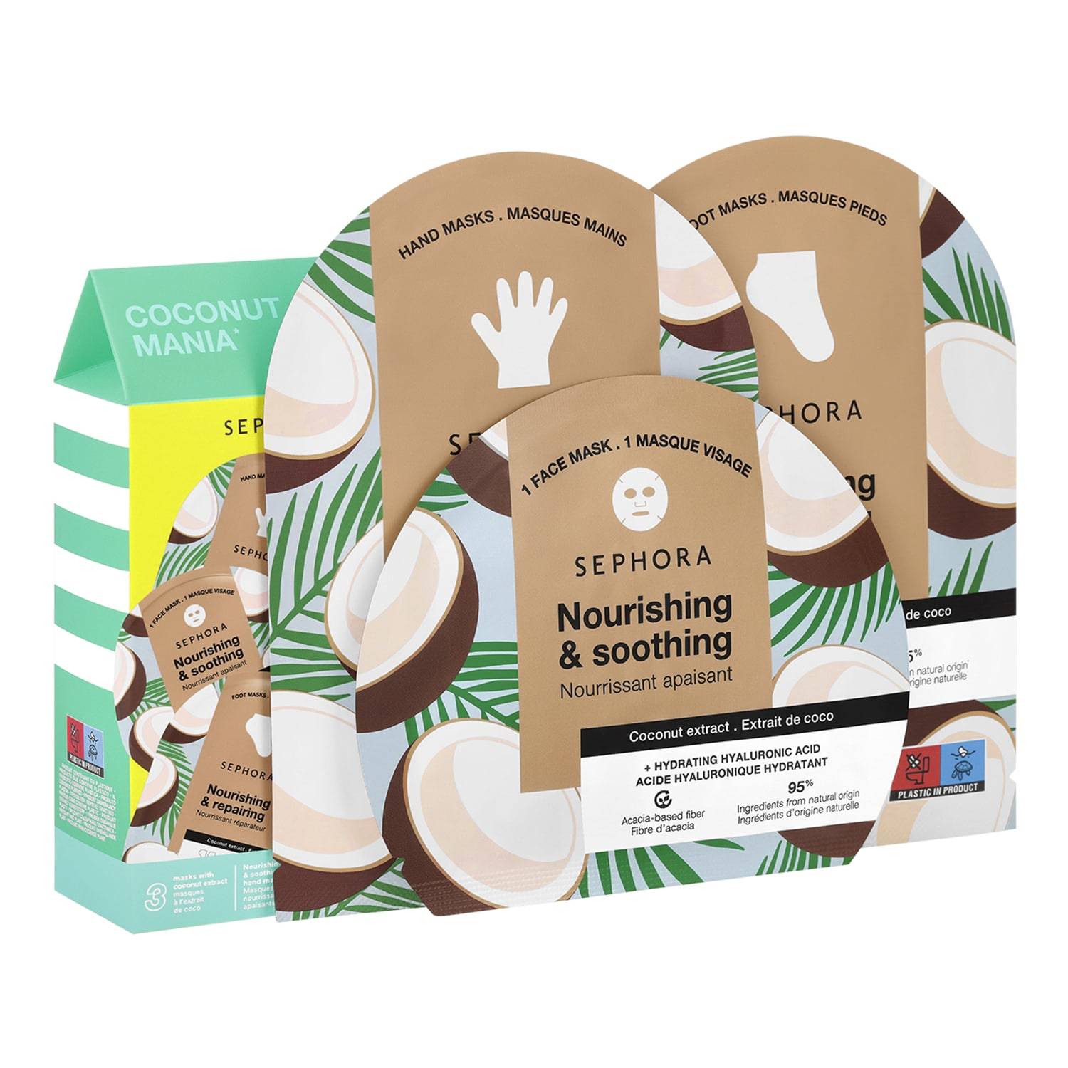 SEPHORA COLLECTION Coconut Mania Face & Body Mask Set | SEPHORA UK