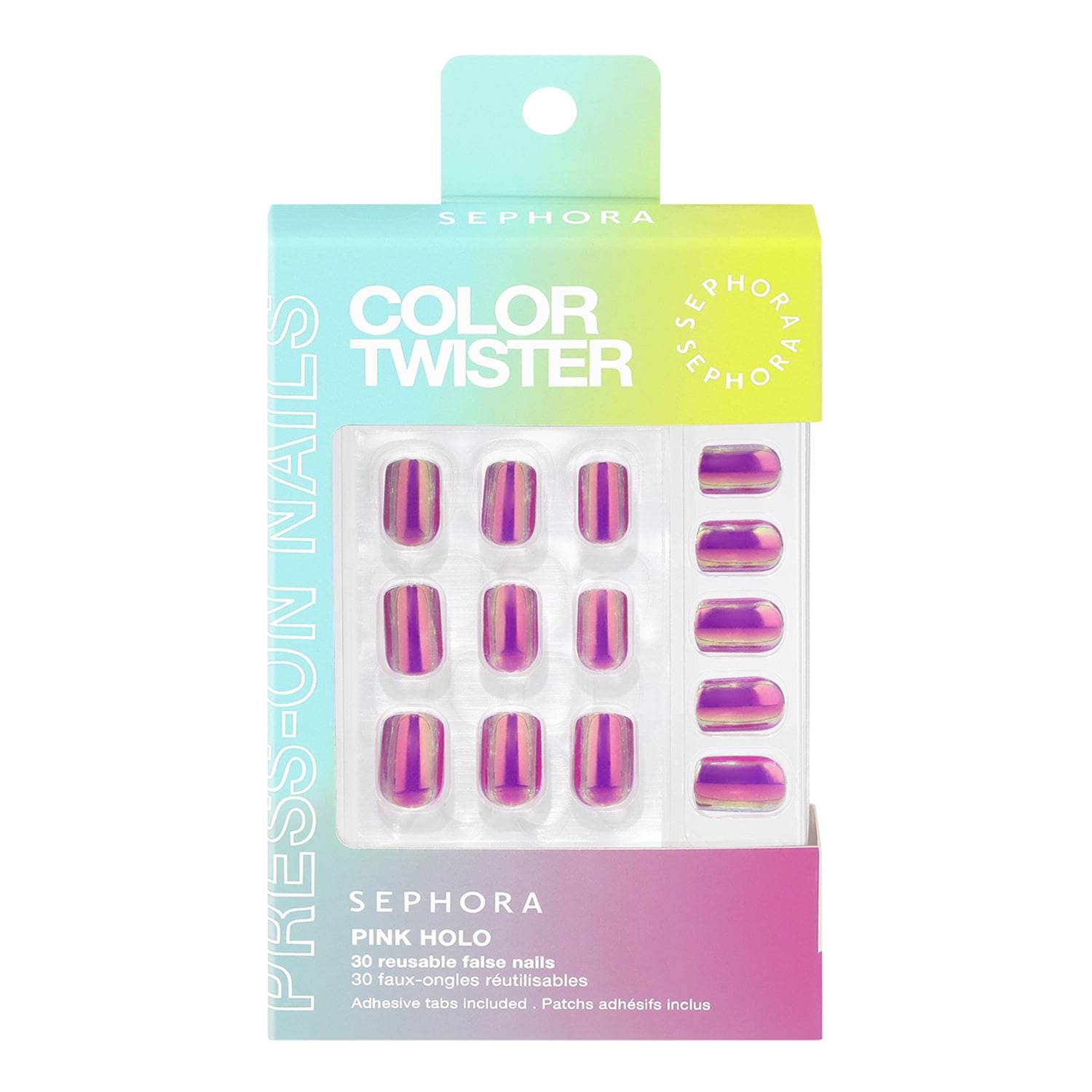 SEPHORA COLLECTION Color Twister Press-On Nails | SEPHORA UK
