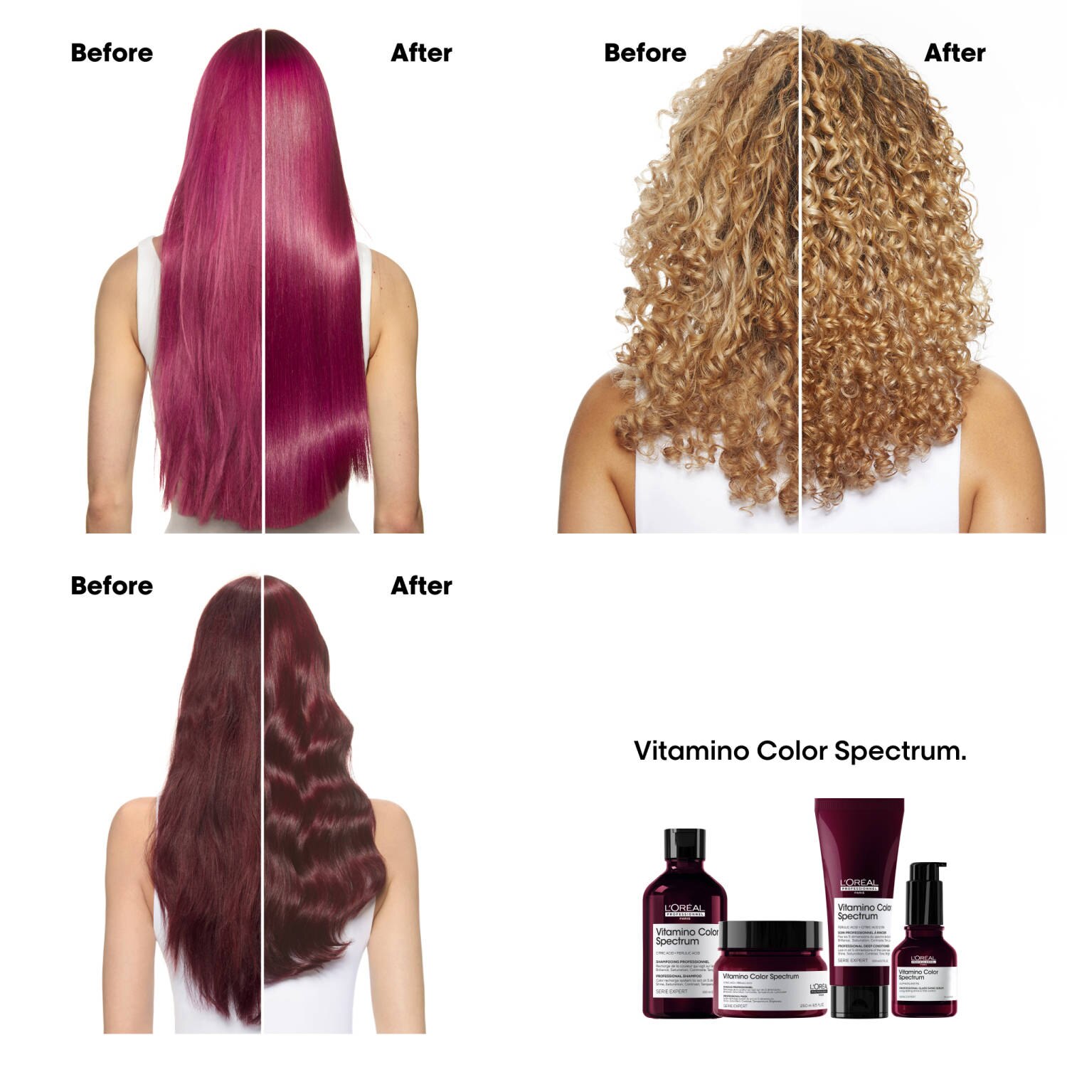 L'Oréal Professionnel Vitamino Color Spectrum Shampoo for coloured hair ...