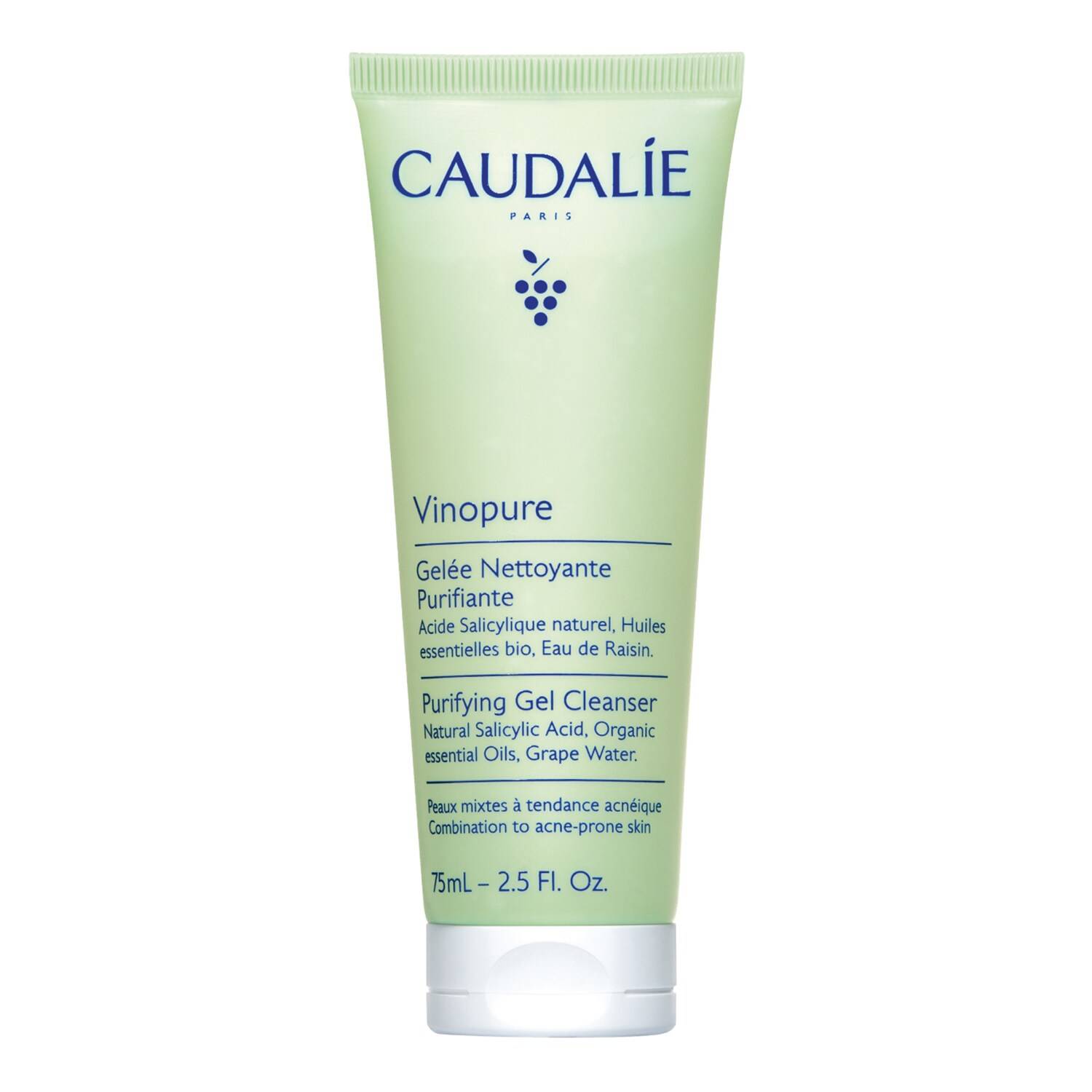 CAUDALIE Vinopure Purifying Gel Cleanser 75ml | SEPHORA UK