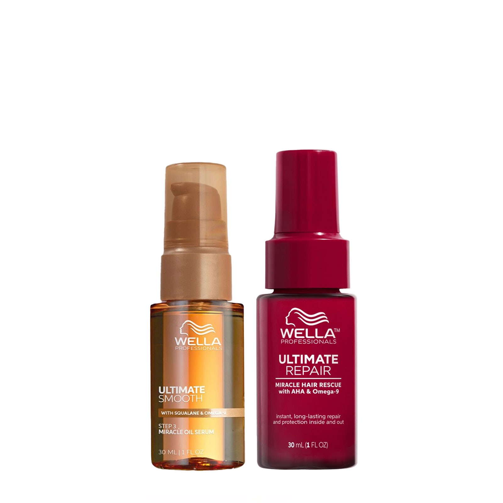 Wella Professionals Care Ultimate Smooth & Ultimate Repair Heros Bundle ...