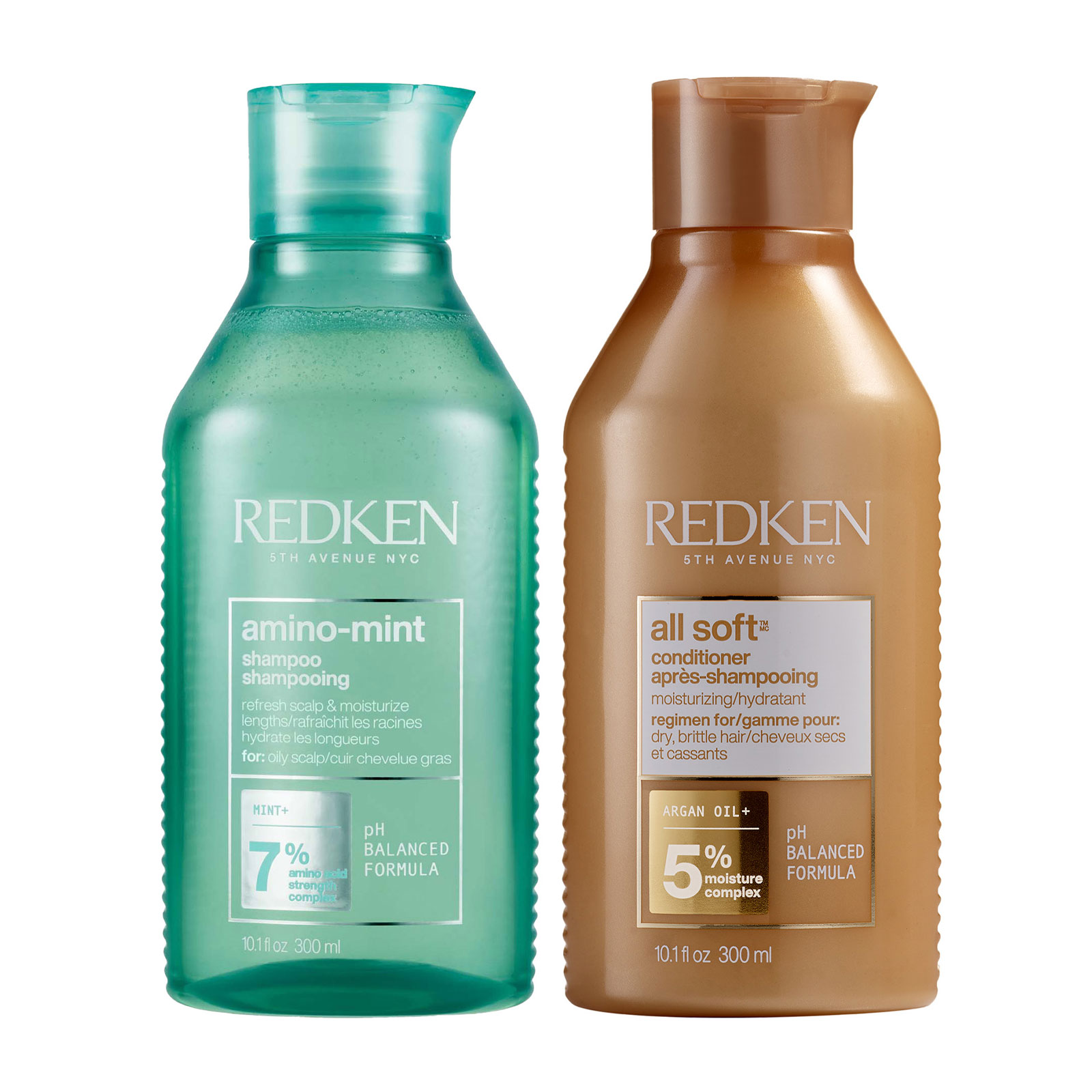 Redken Amino Mint Shampoo and All Soft Conditioner Duo | SEPHORA UK