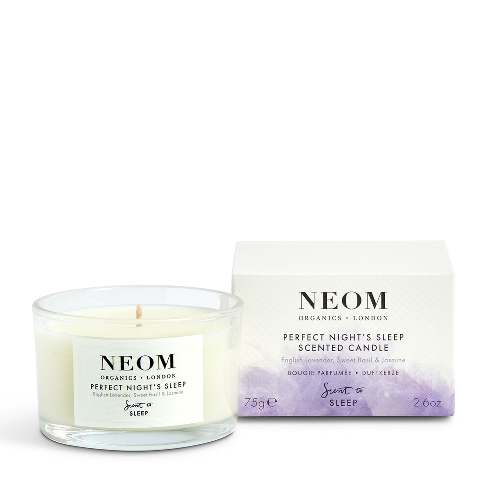 Neom Perfect Night's Sleep Scented Candle (Travel) 75g | SEPHORA UK