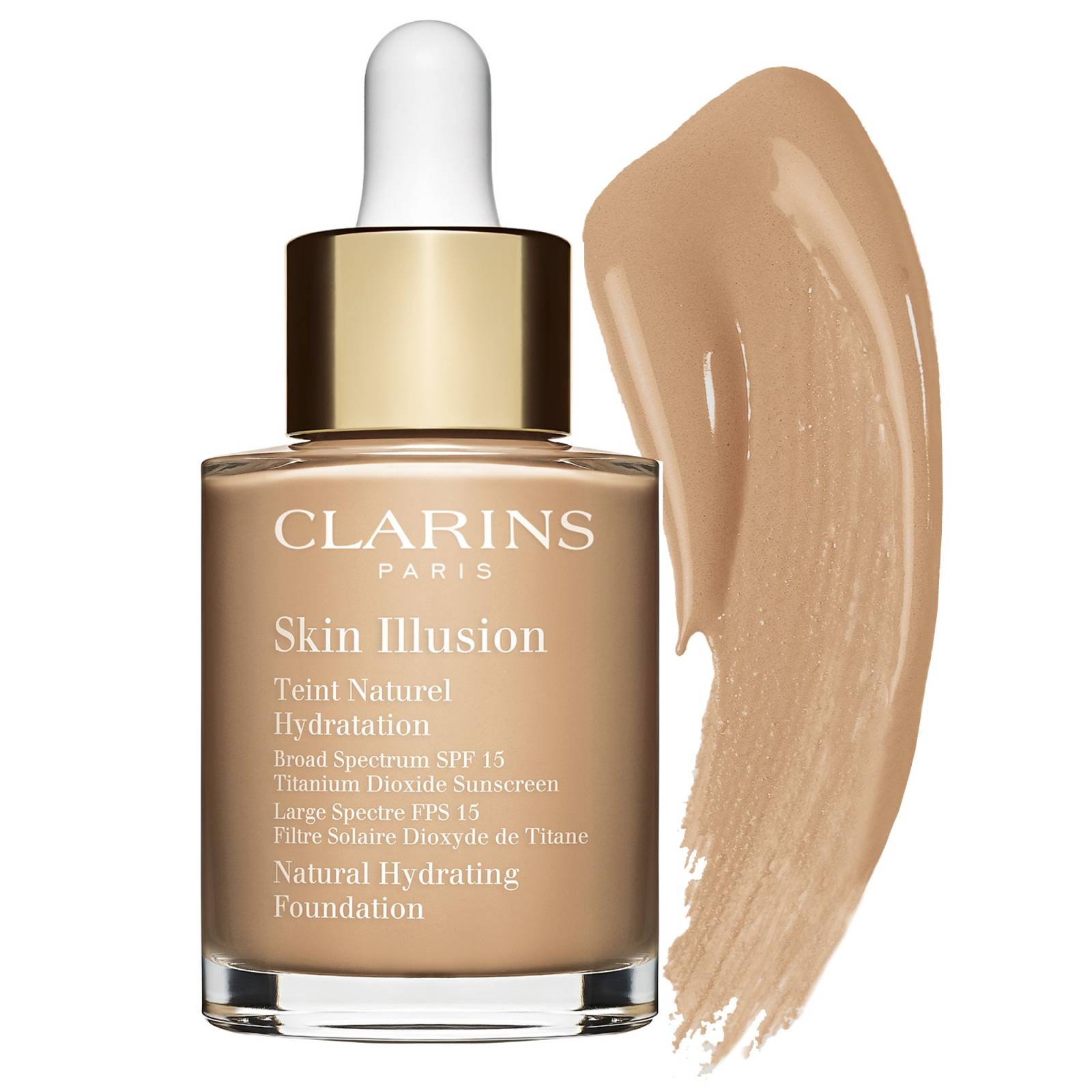 Clarins Skin Illusion Hydrating Foundation SPF15 30ml | FEELUNIQUE